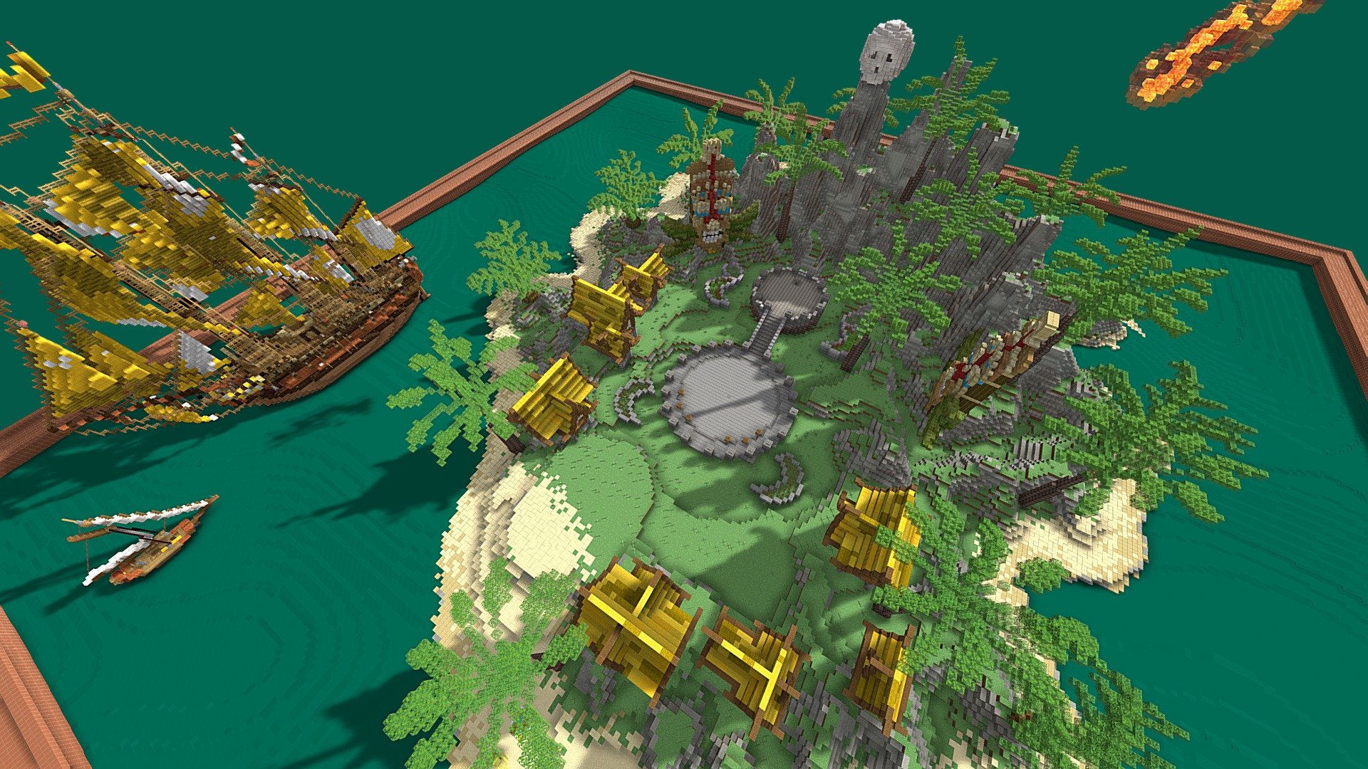 PixelMine | Tropical Spawn - 3D model by PixelMine [3bae1ad] - Sketchfab