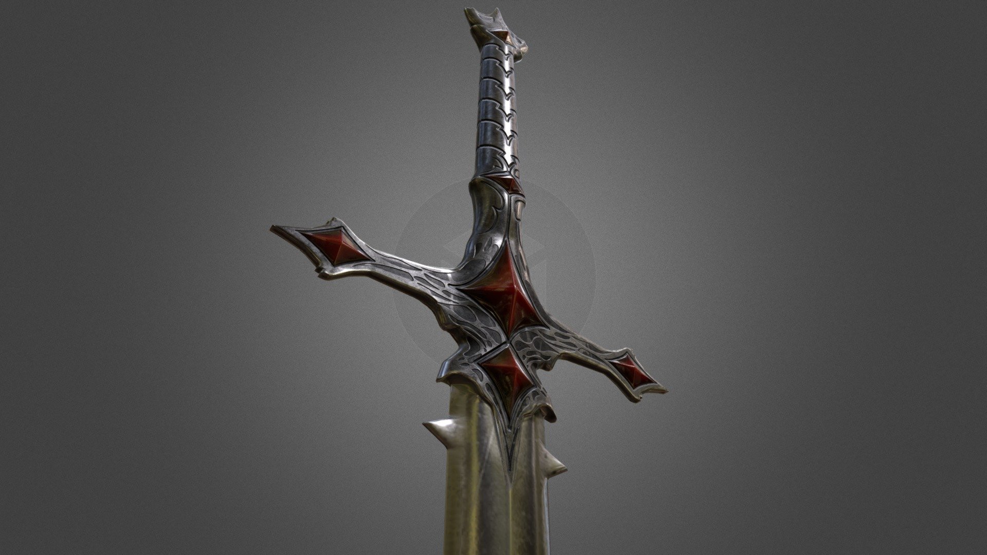 Essessas Unholy Sword - Buy Royalty Free 3D model by dengxiart [3bae751 ...
