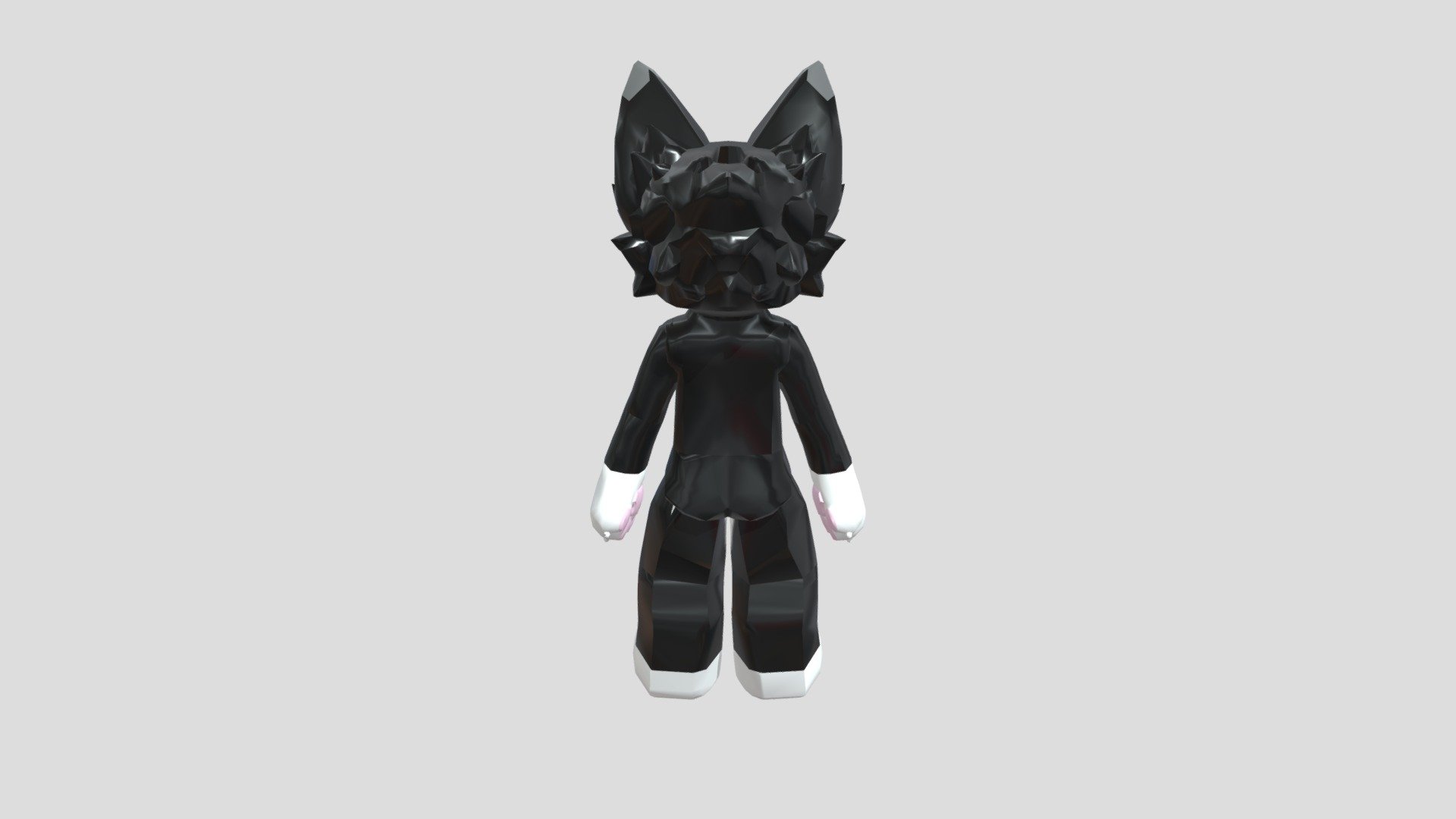 Black Kemono fox - Download Free 3D model by Pro_cat555 [3bb10ae ...