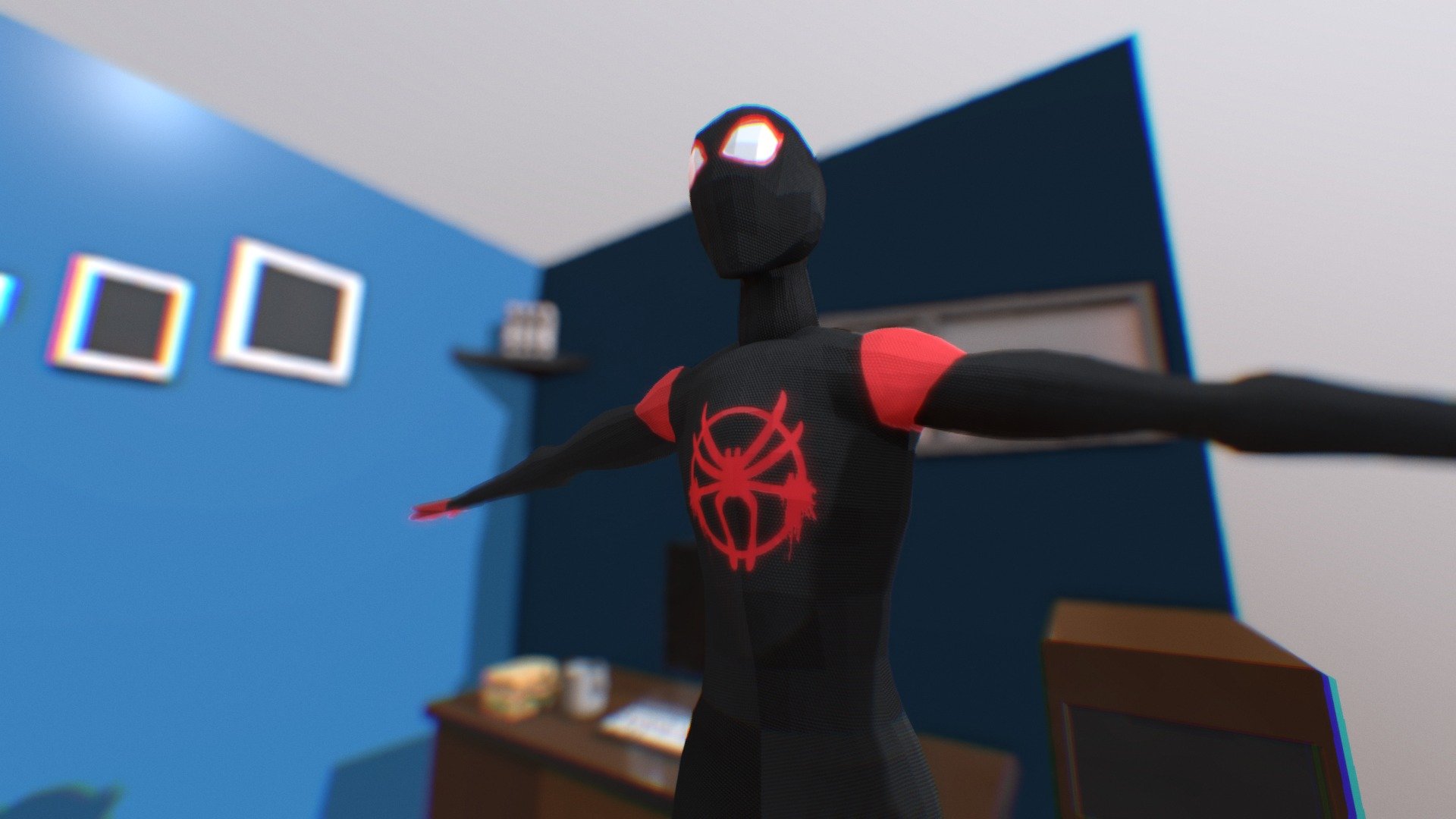 Quarter Room Diorama (Character & Object Update) - 3D model by maslue90 ...