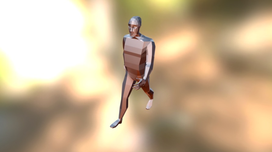 Walk cycle - 3D model by esaila [3bb2eb6] - Sketchfab