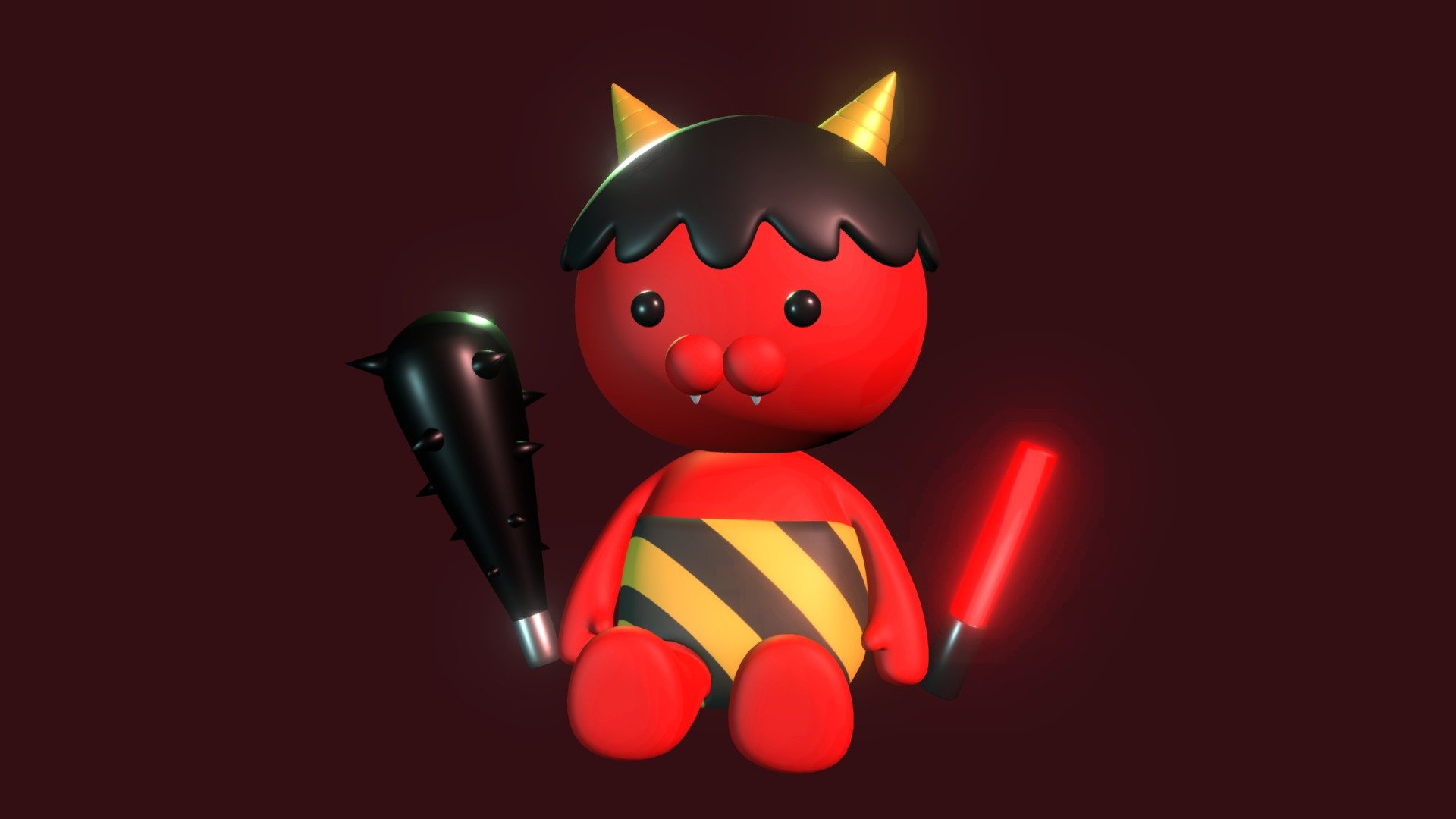 Onigiri - Download Free 3D model by BunnyGame (@BunnyGameTW) [3bb3ae9 ...