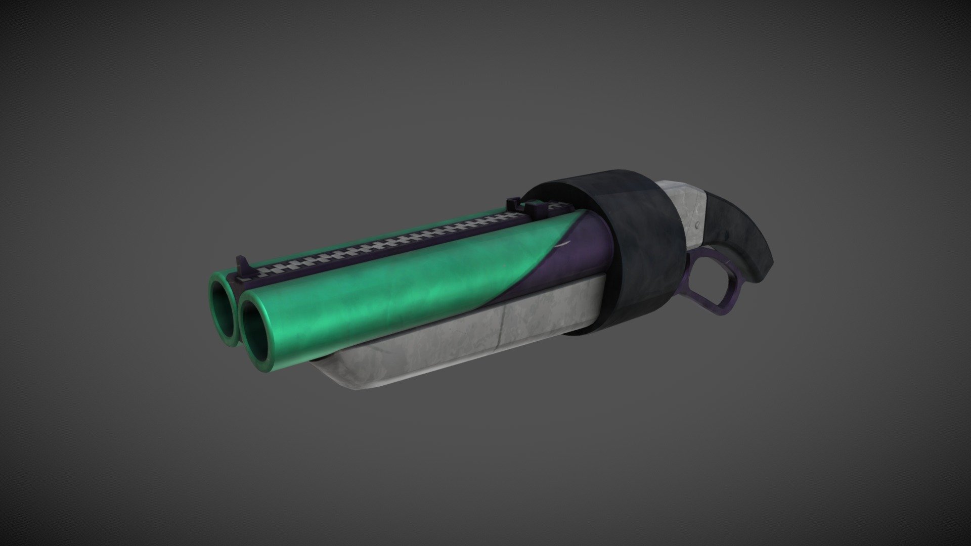 [TF2] Zippy Scattergun - 3D model by pampique [3bb584b] - Sketchfab