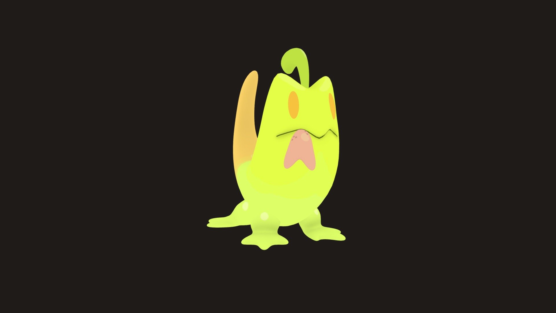 Pepper Gecko - 3D model by hdesauts [3bb5876] - Sketchfab