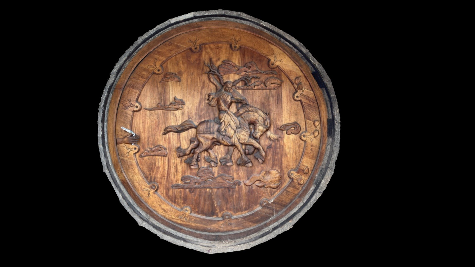 Puerta circular (Santiago Atitlán, Guatemala) - Download Free 3D model ...