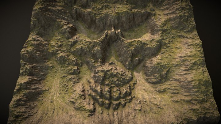 Terrain-model 3D models - Sketchfab