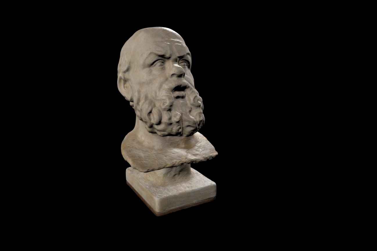 Sócrates - 3D model by Antigua Academia de San Carlos (@colecciones_san ...