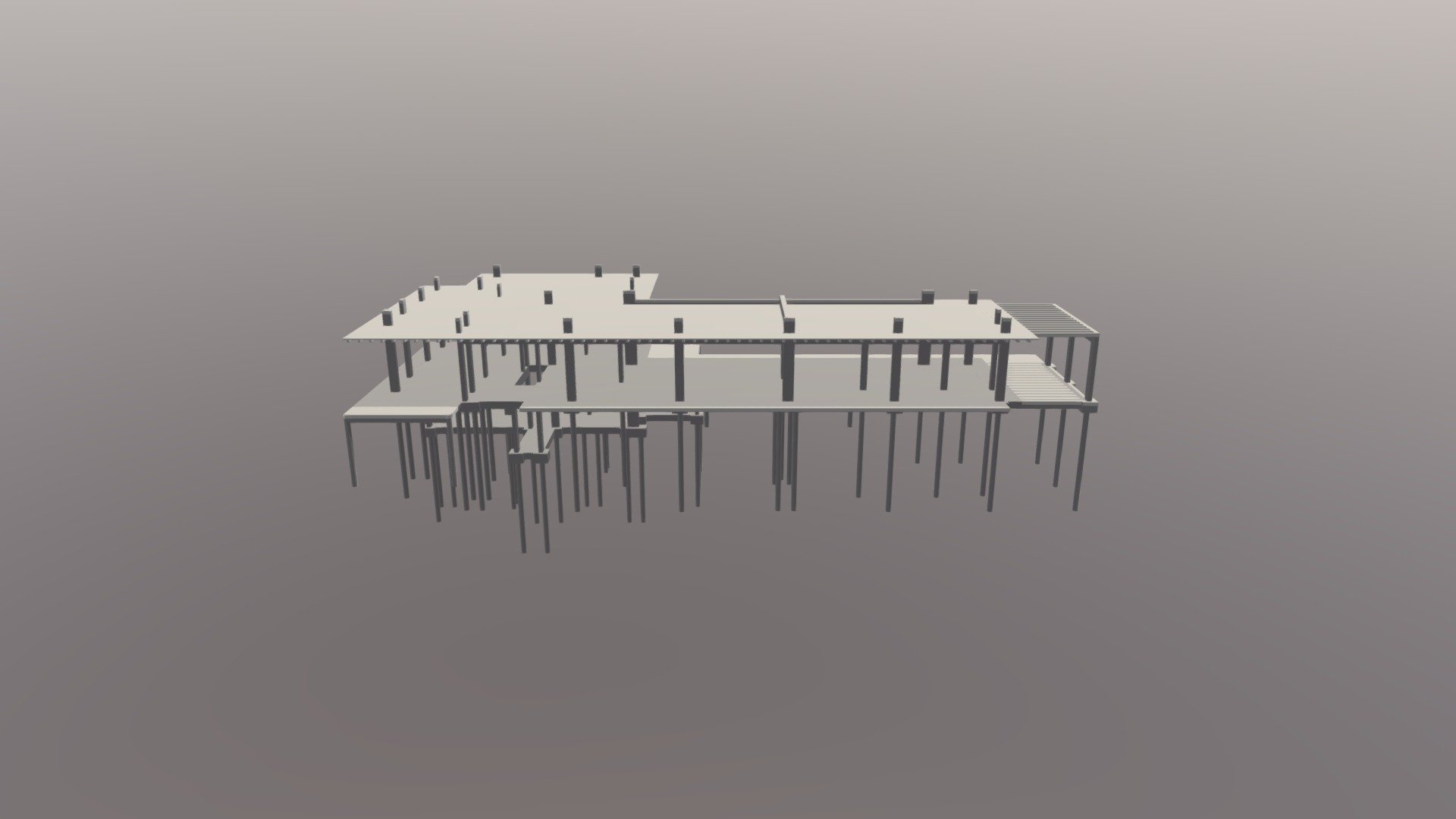 3d portico 1 - 3D model by igorbsperandio [3bbacef] - Sketchfab