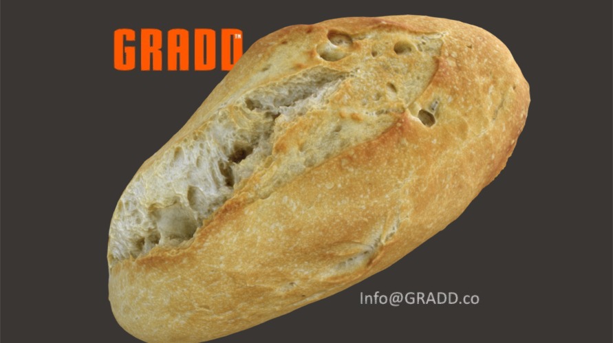 French Bread - 3D model by GRADD [3bbbc97] - Sketchfab
