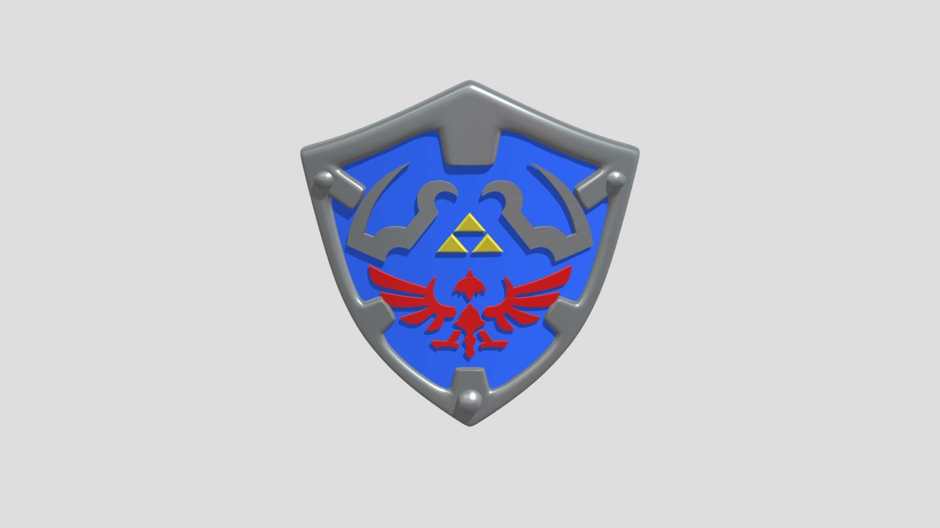 Shield Of Link - 3D model by Matthias.Scailquin [3bbc494] - Sketchfab