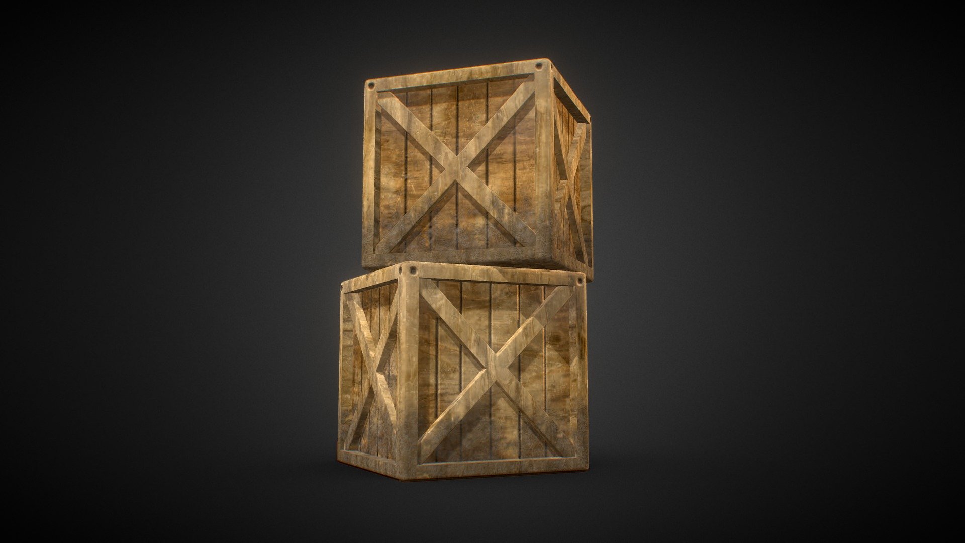 Woodenbox - Download Free 3D model by Bajeel [3bbdebe] - Sketchfab