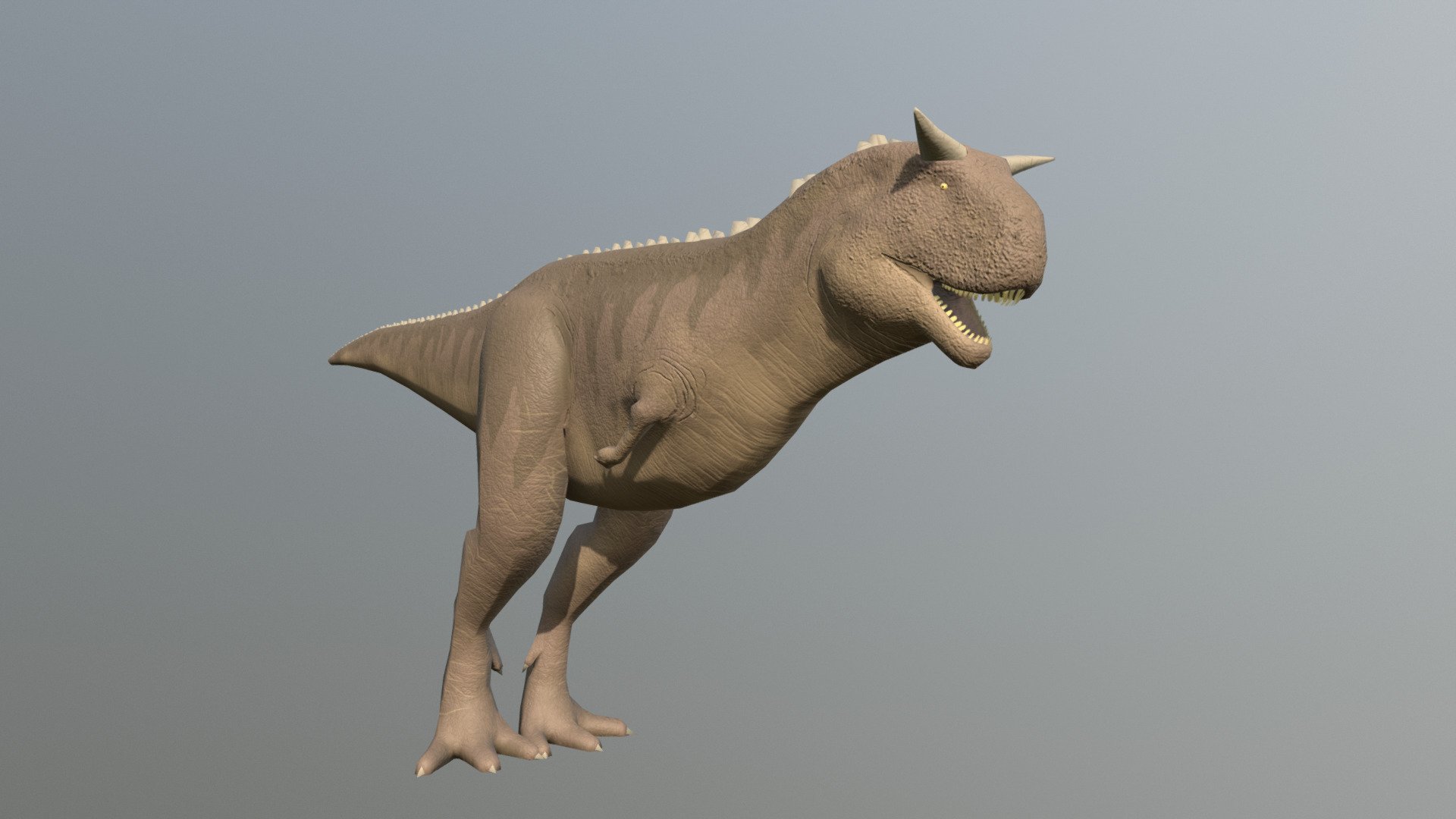 Carnotaurus_01 - 3D model by liendre [3bbedb9] - Sketchfab
