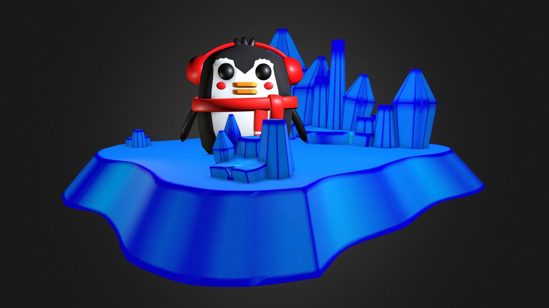 Pinguin - 3D model by polaris_adygea [3bbf021] - Sketchfab