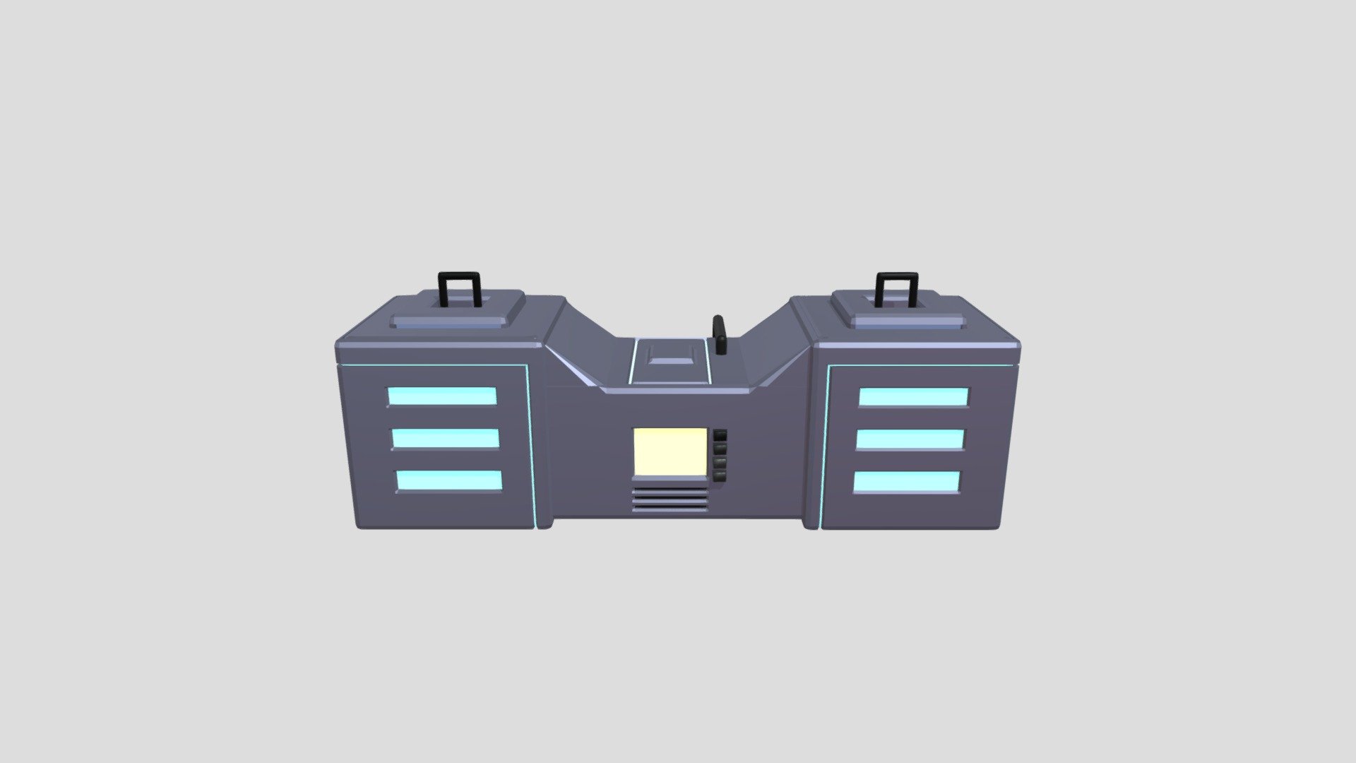 Big Futuristic Box - Download Free 3D model by LXCPL4ya (@Z3ni ...