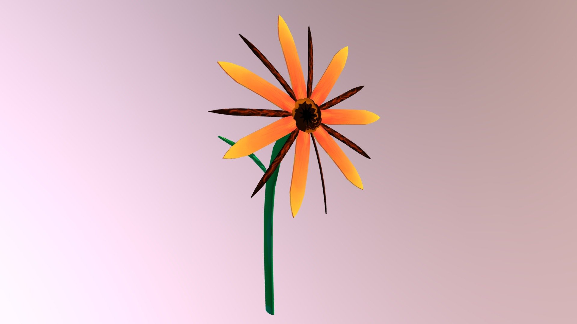 Fire Flower - 3D model by josmoff [3bbfd85] - Sketchfab