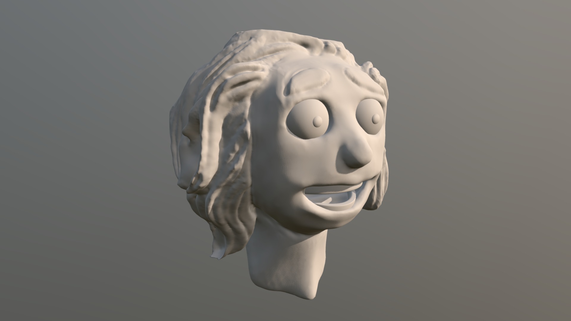 sculpjanuary19 - day 2 - mood: delight - 3D model by totalmedial ...