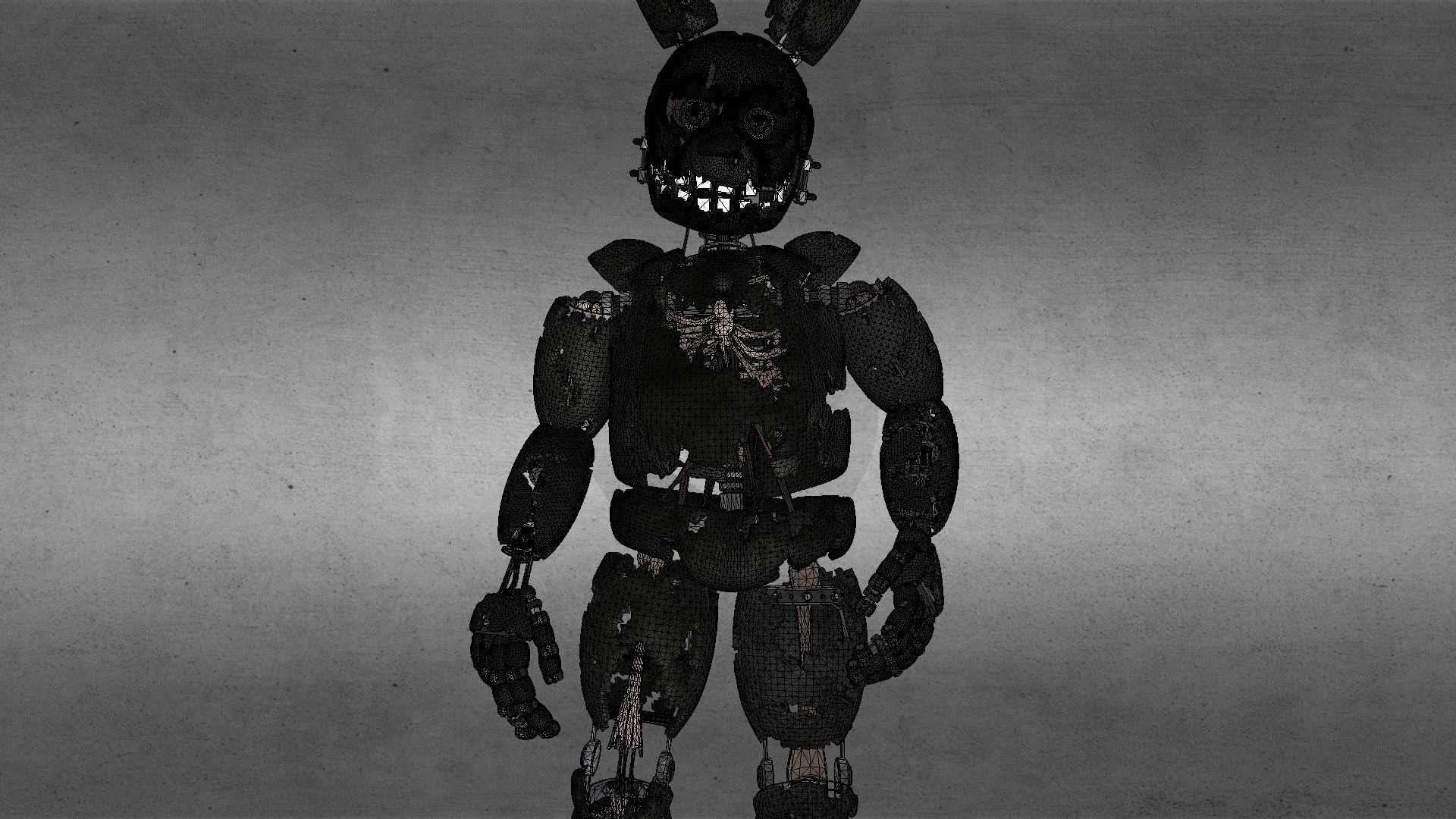Springtrap from Fnaf 3 - 3D model by hasanovandrej74 [3bc0a97] - Sketchfab