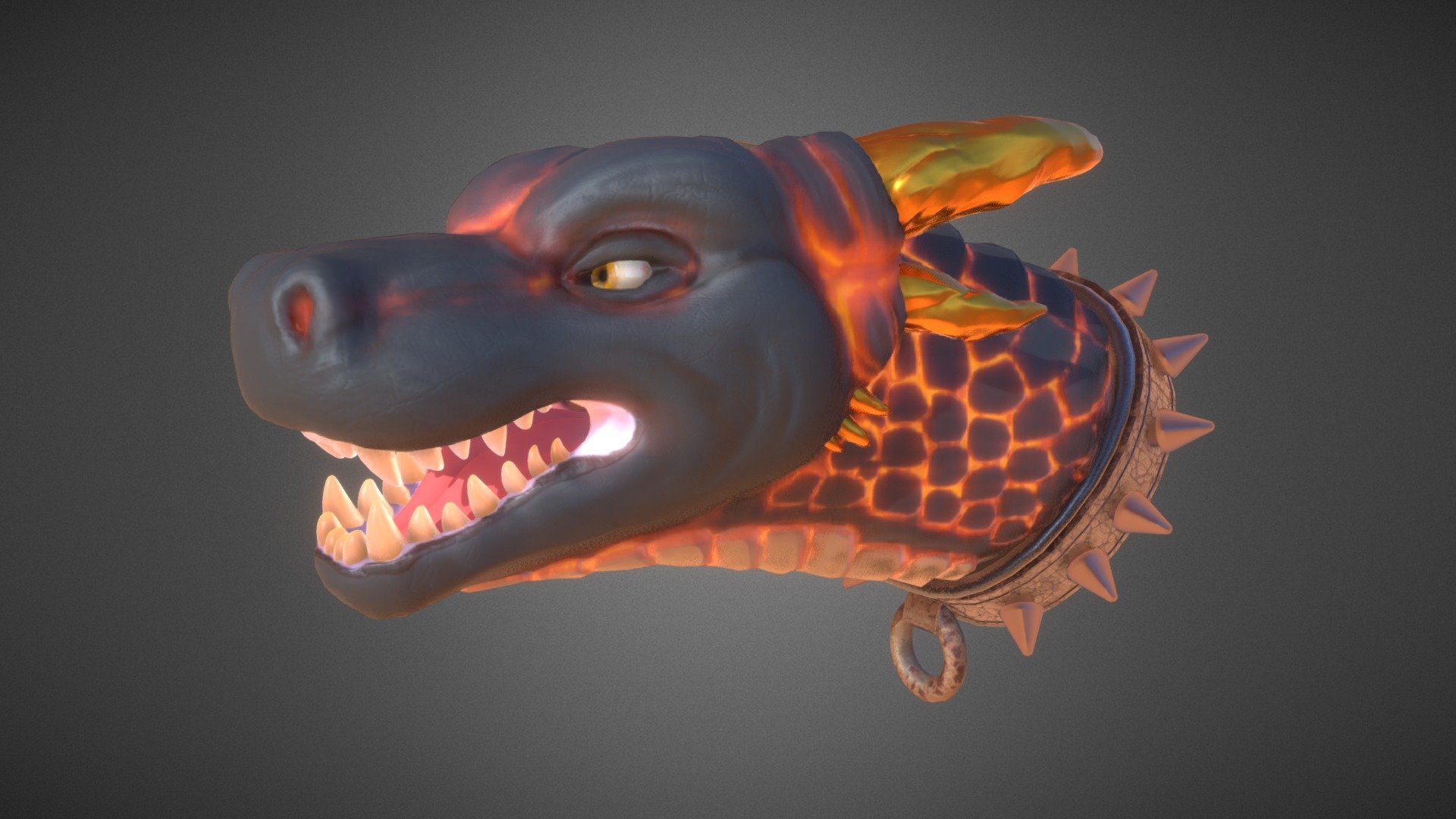 Stylized Dragon Head - 3D model by Ferris (@FerrisWolf) [3bc0e72 ...