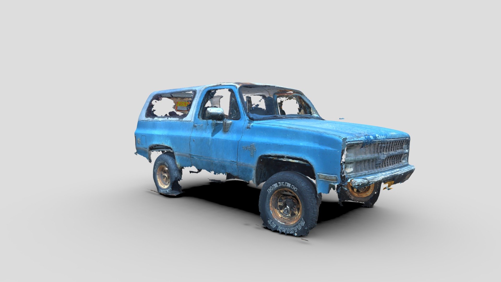 Old Chevrolet Blazer - Download Free 3D model by alban [3bc1351 ...