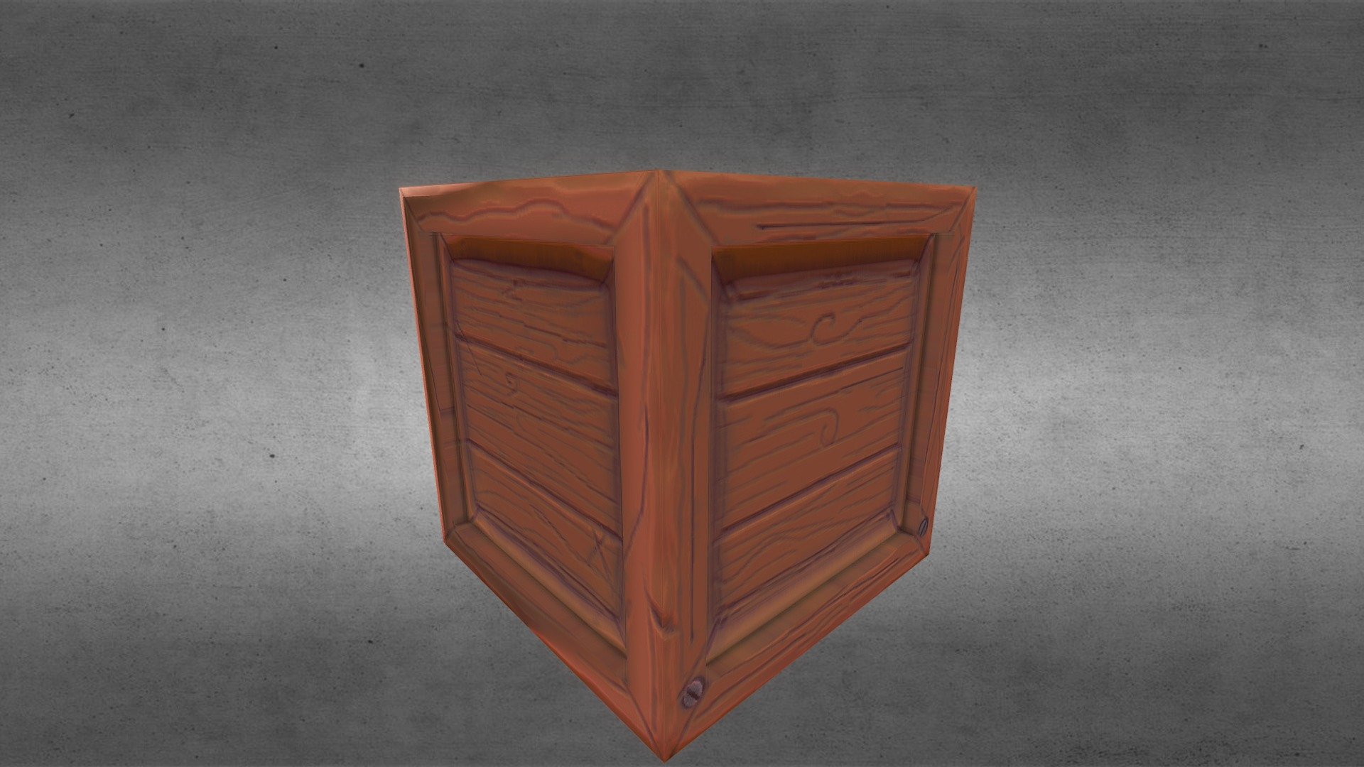 Stylized Wooden Shipping Crate - Download Free 3D model by ...