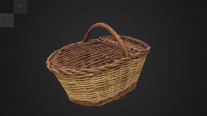 Basket 3D models - Sketchfab