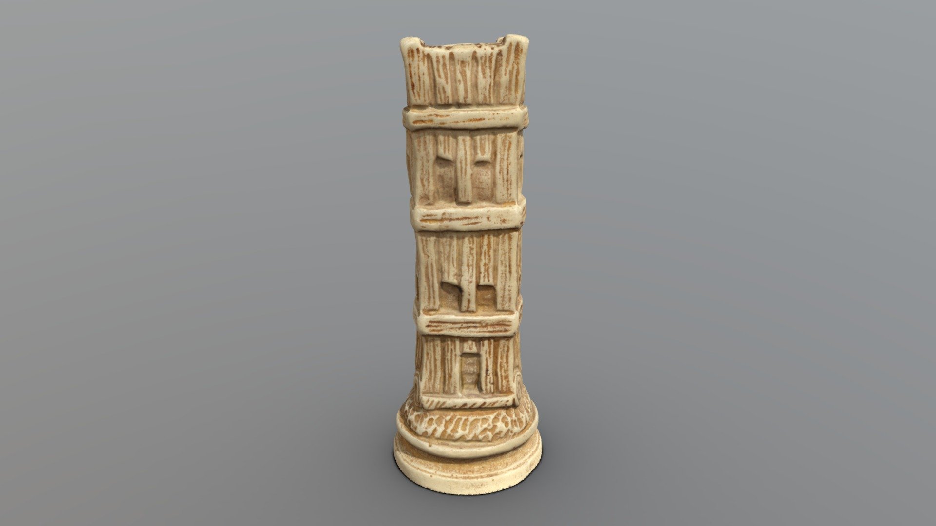 Chess figure - Rook - Download Free 3D model by donlk [3bc32ff] - Sketchfab