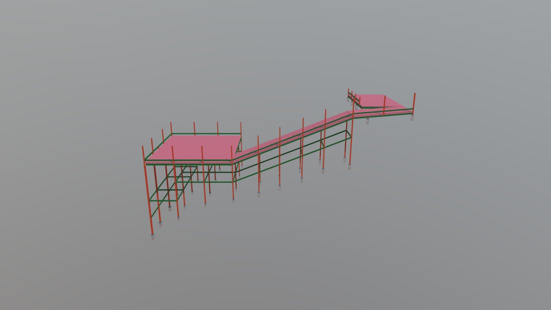 Plataforma e Rampa - 3D model by CALDSERV ESTRUTURAS (@caldserv ...