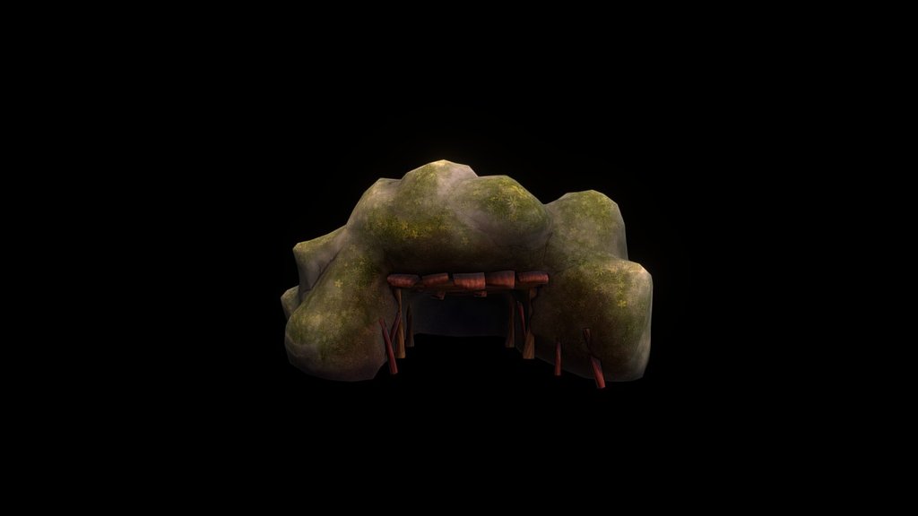 SDT - Cave Mine Entrance - 3D model by Joseph Jinn (@jinnjoseph ...