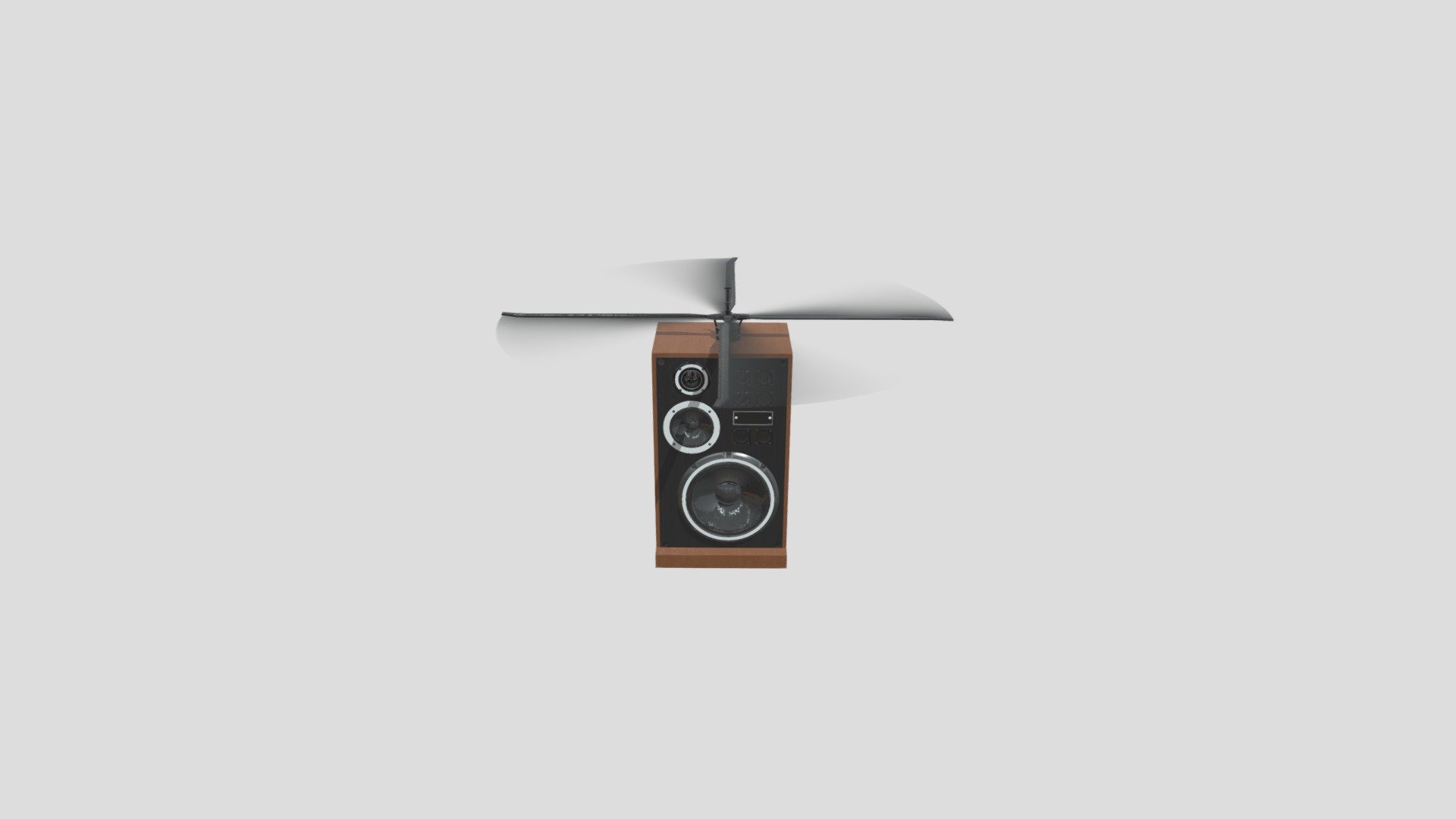 Speaker helicopter - Download Free 3D model by ASP ...
