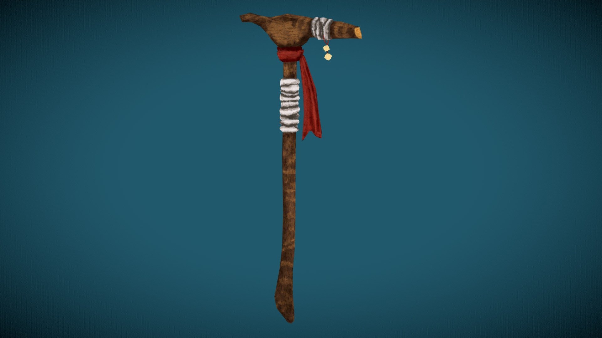 Magic Staff - Hand Painted - 3D model by Azorious (@azormasta) [3bcb494 ...