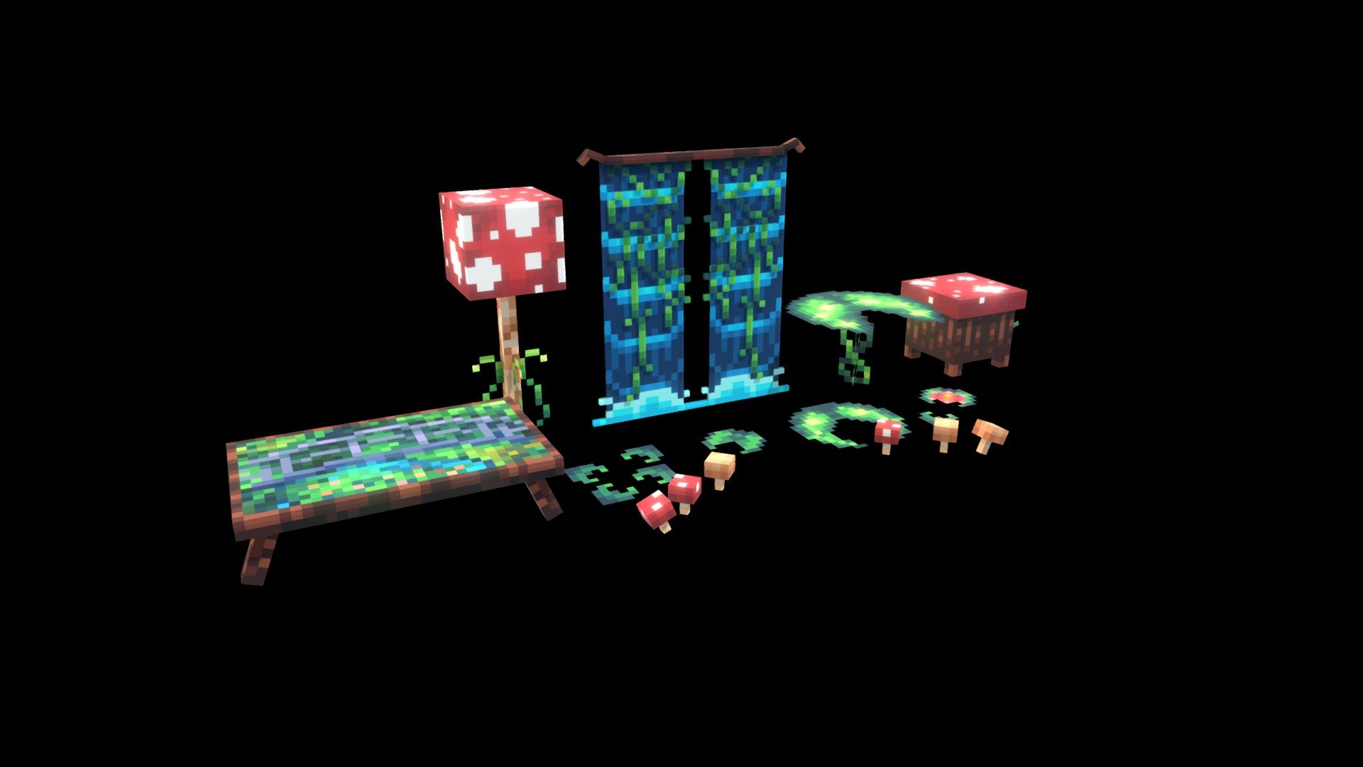 Froggy Furniture - 3D model by Eyeless Tenshi (@silentprincess ...