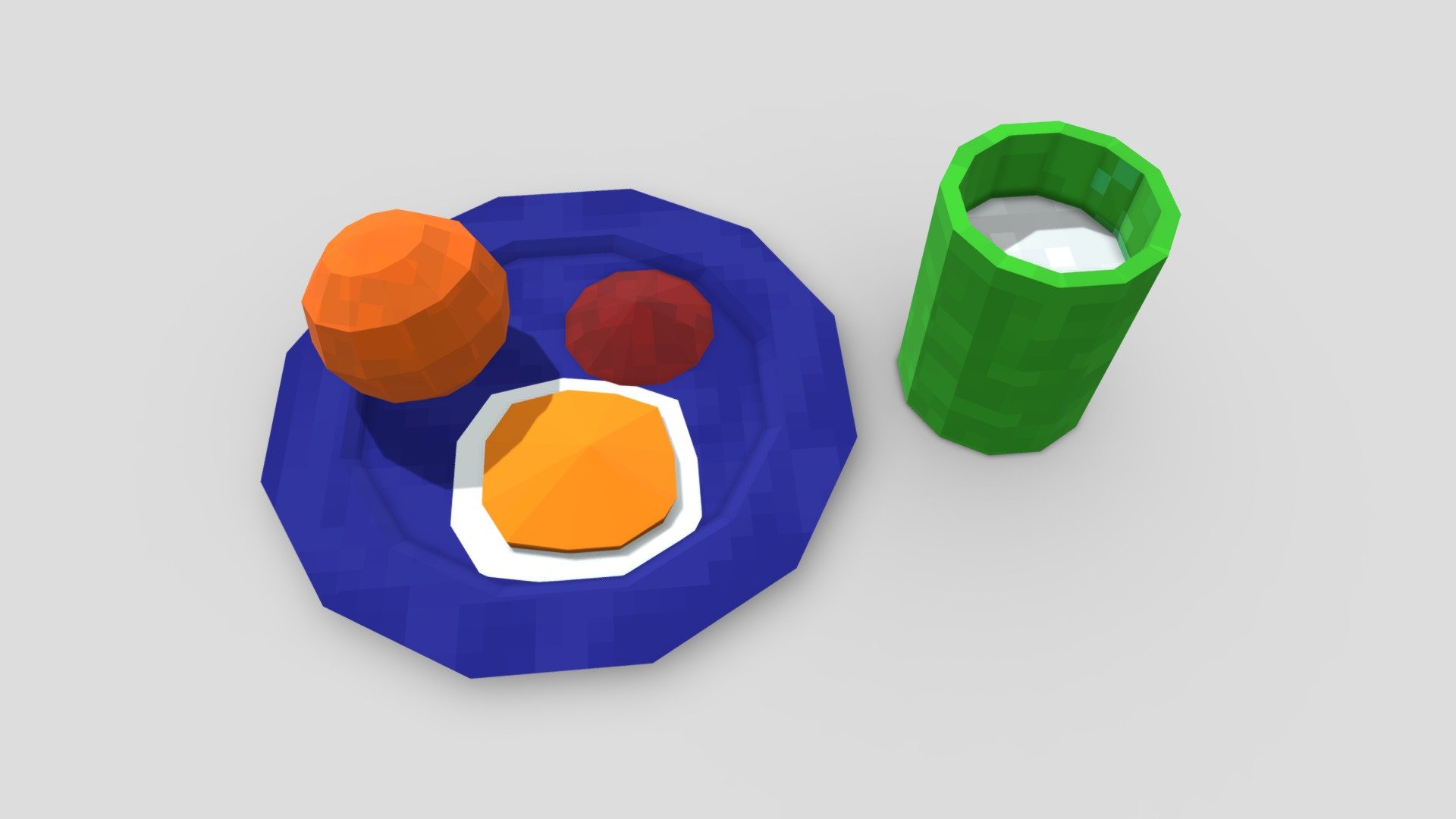 Healthy Food! - Download Free 3D model by Ayra13 (@Ayra12) [3bcd3cb ...