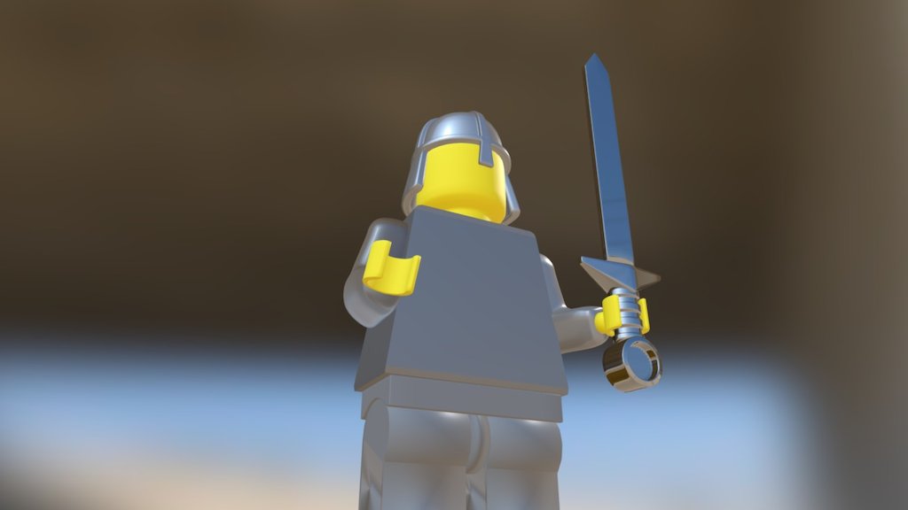 Lego knight - 3D model by reisitasku [3bcdb95] - Sketchfab