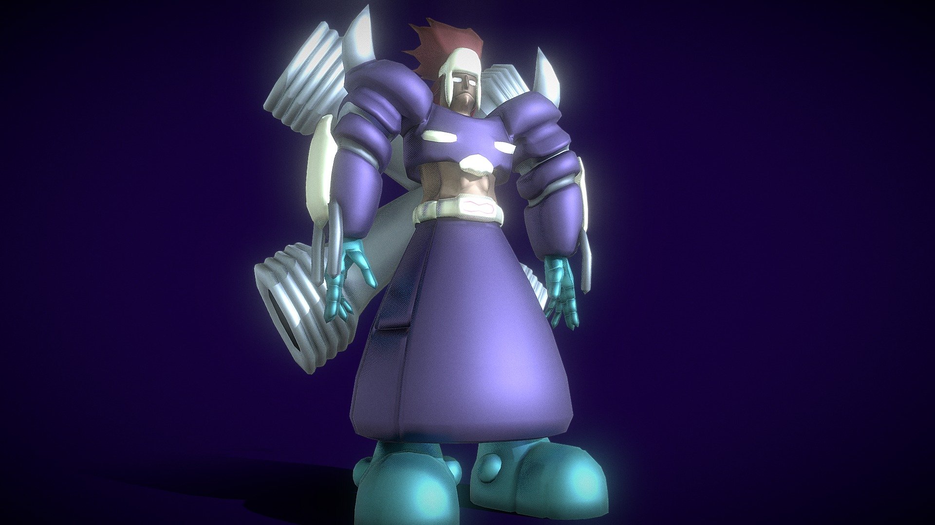 Boost Warrior (Yugioh) - Buy Royalty Free 3D model by Yanez Designs ...