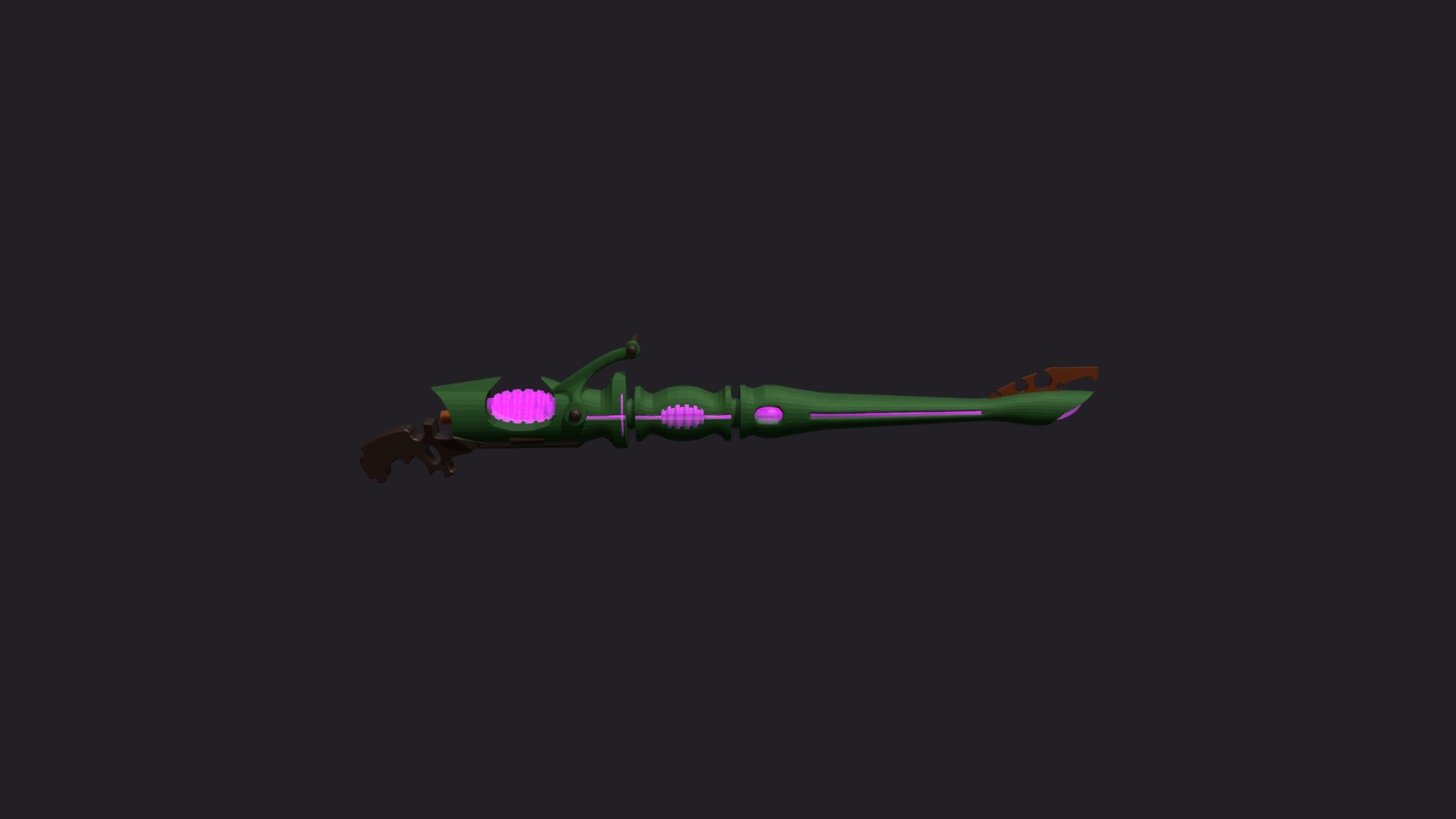Unlight weapon concept for Drukhari Warhammer40k - 3D model by ...