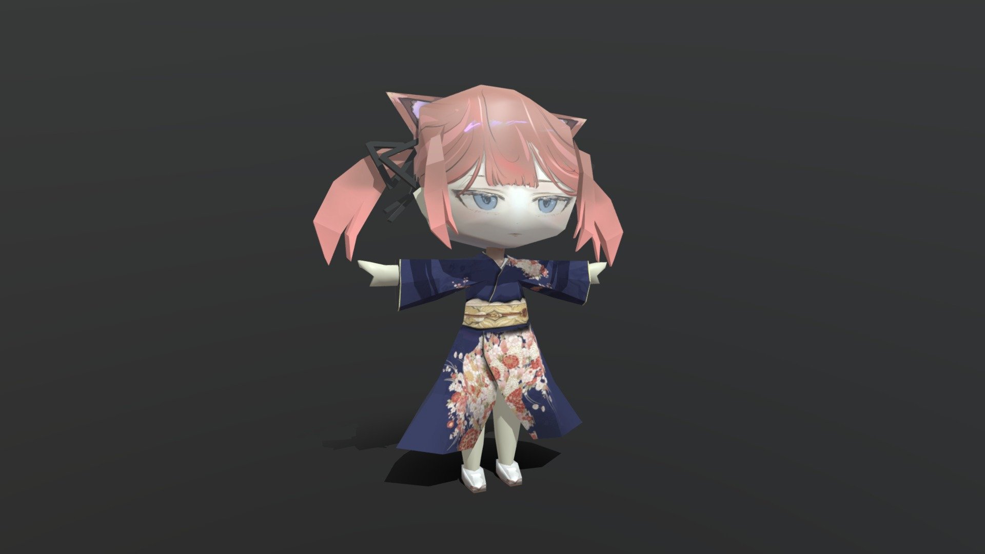 low poly character - 3D model by ka.ji0504 [3bd09c3] - Sketchfab