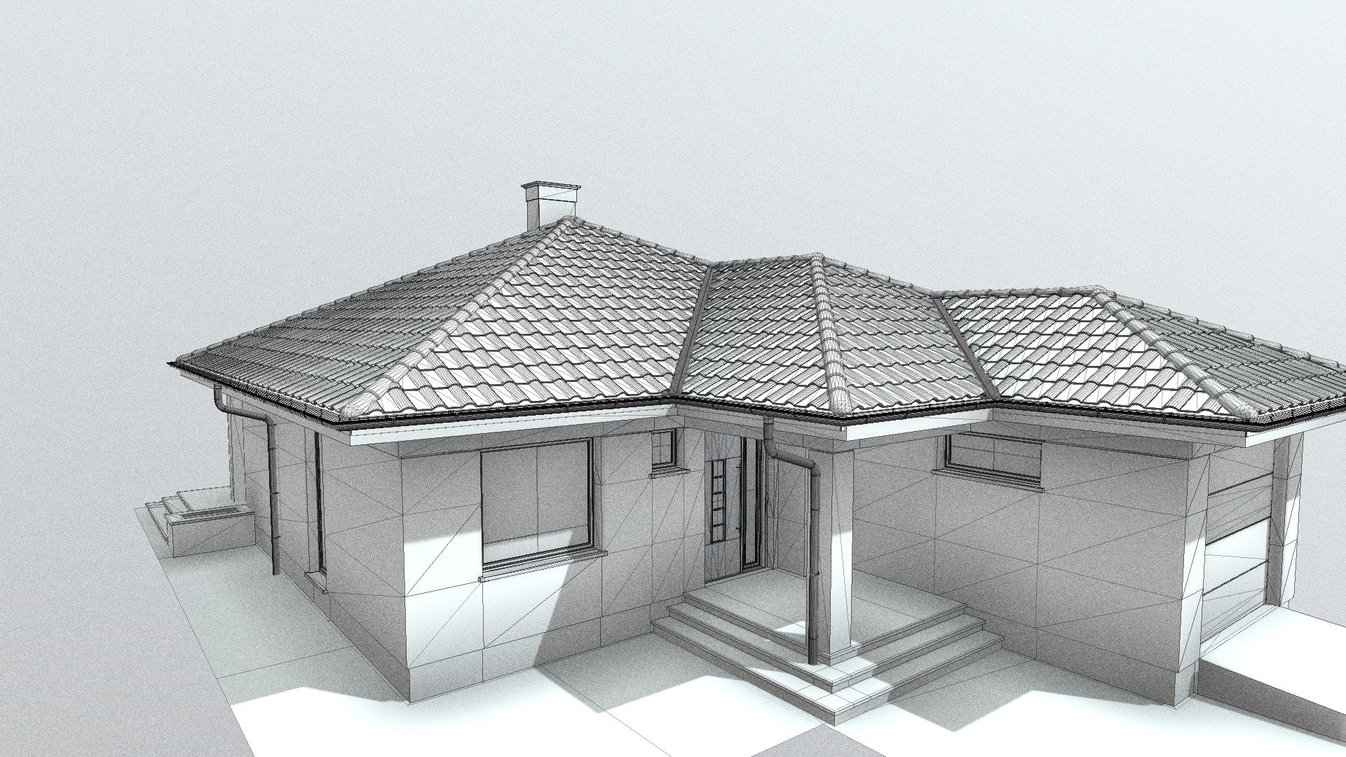 Plan Kuce PR-015 - 3D model by Projektni Biro ARCADIA (@djuka.zp) [3bd125d] - Sketchfab
