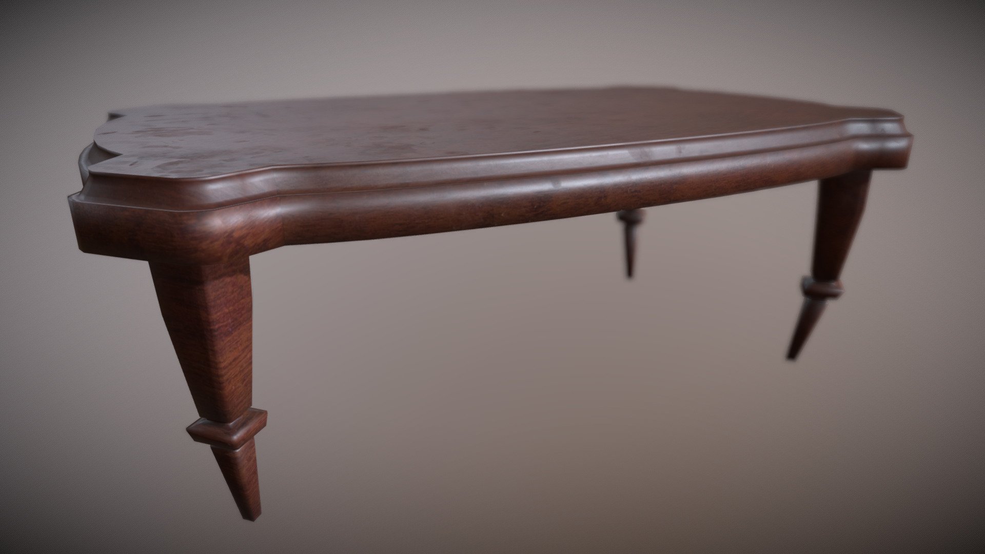 Antique Table 01 - 3D model by EVERRIME [3bd29ef] - Sketchfab