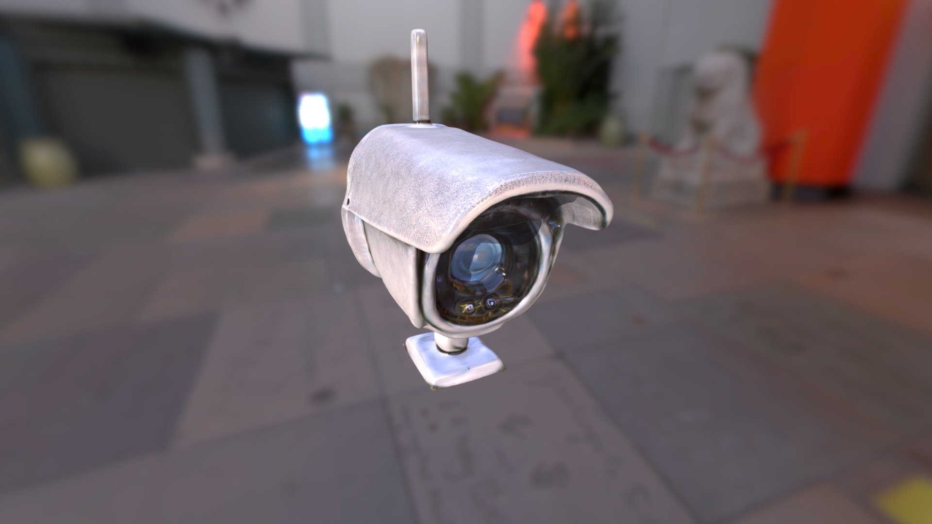 Surveillance Camera - Download Free 3D model by urbanmasque [3bd50be ...
