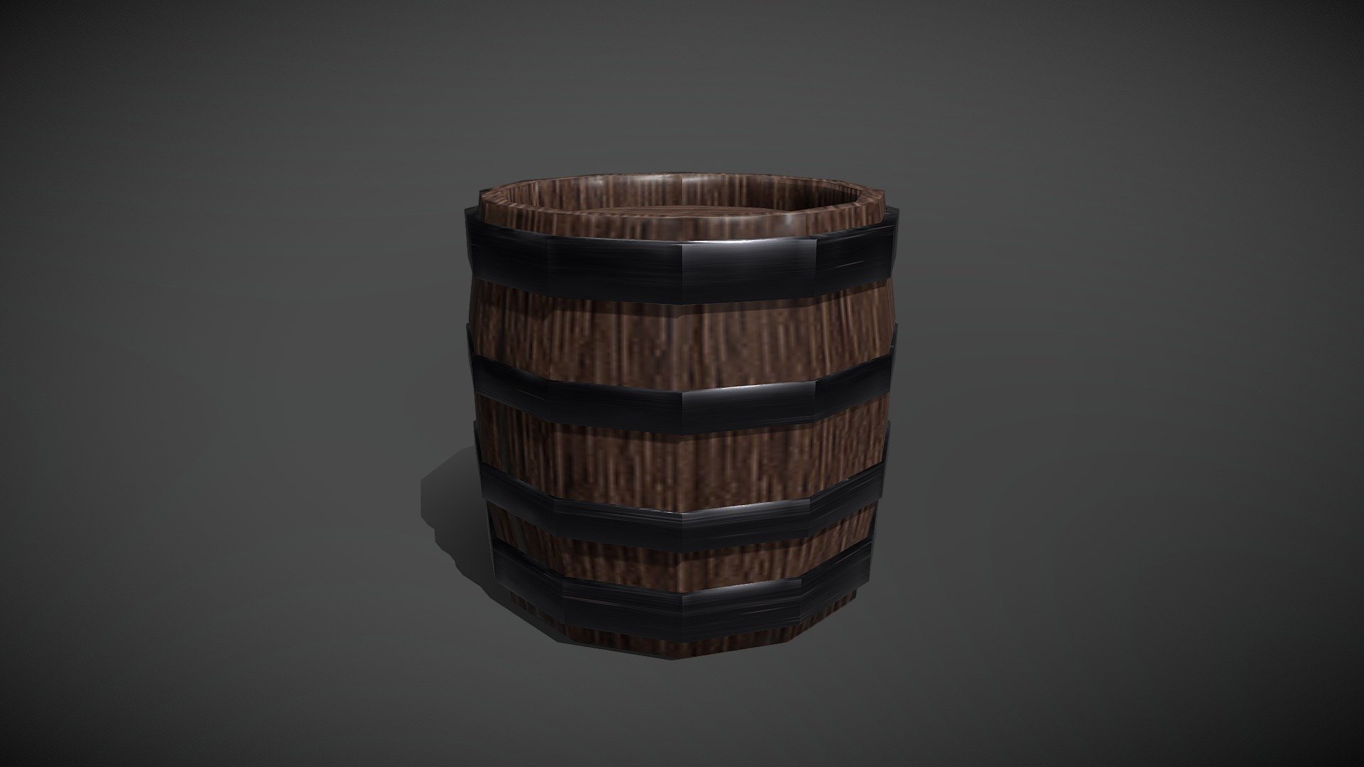 Medieval Barrel - Download Free 3D model by Kaine Butterley ...