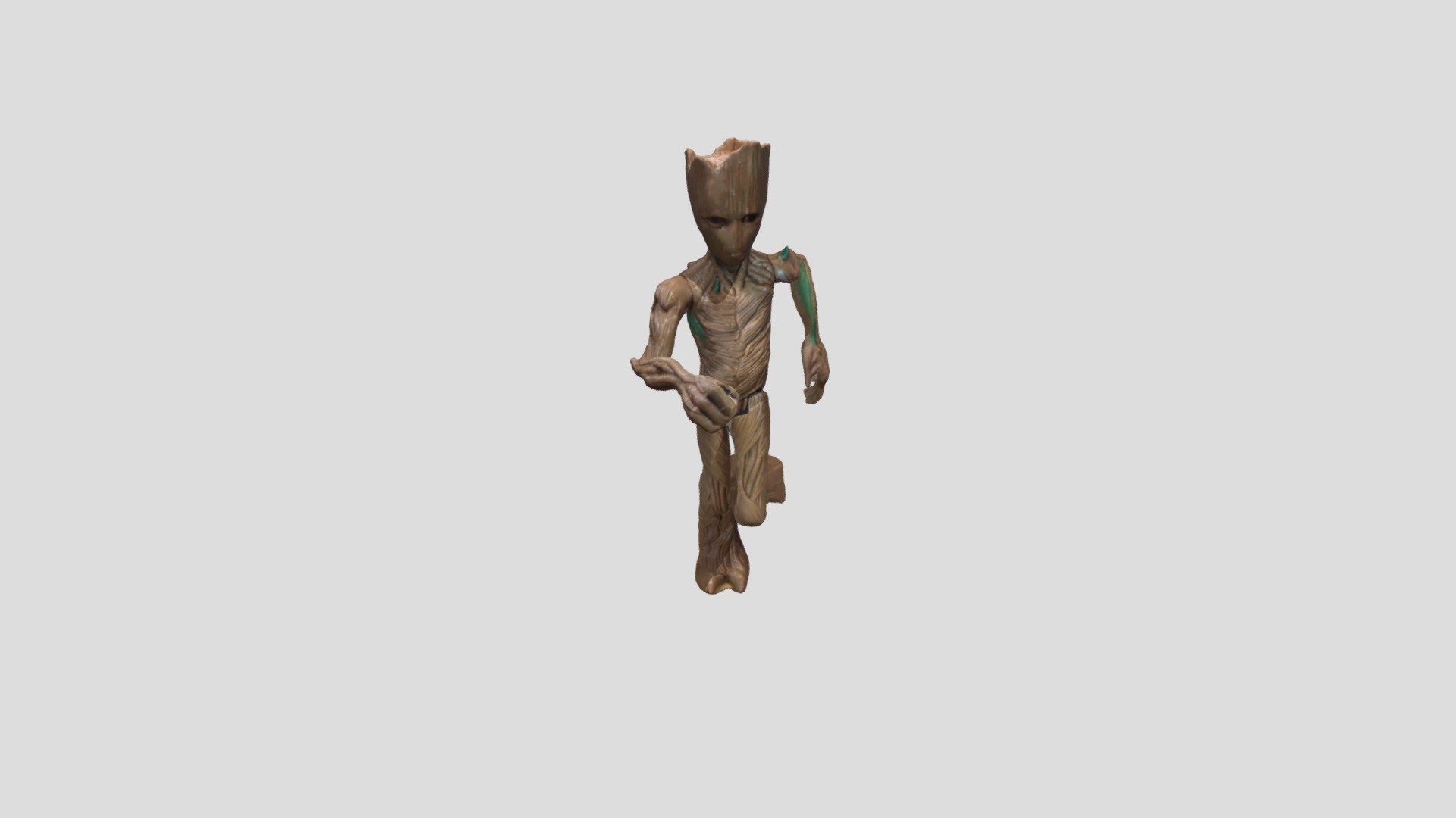 Groot Running (4) - Download Free 3D model by Appsbypaulhamilton ...