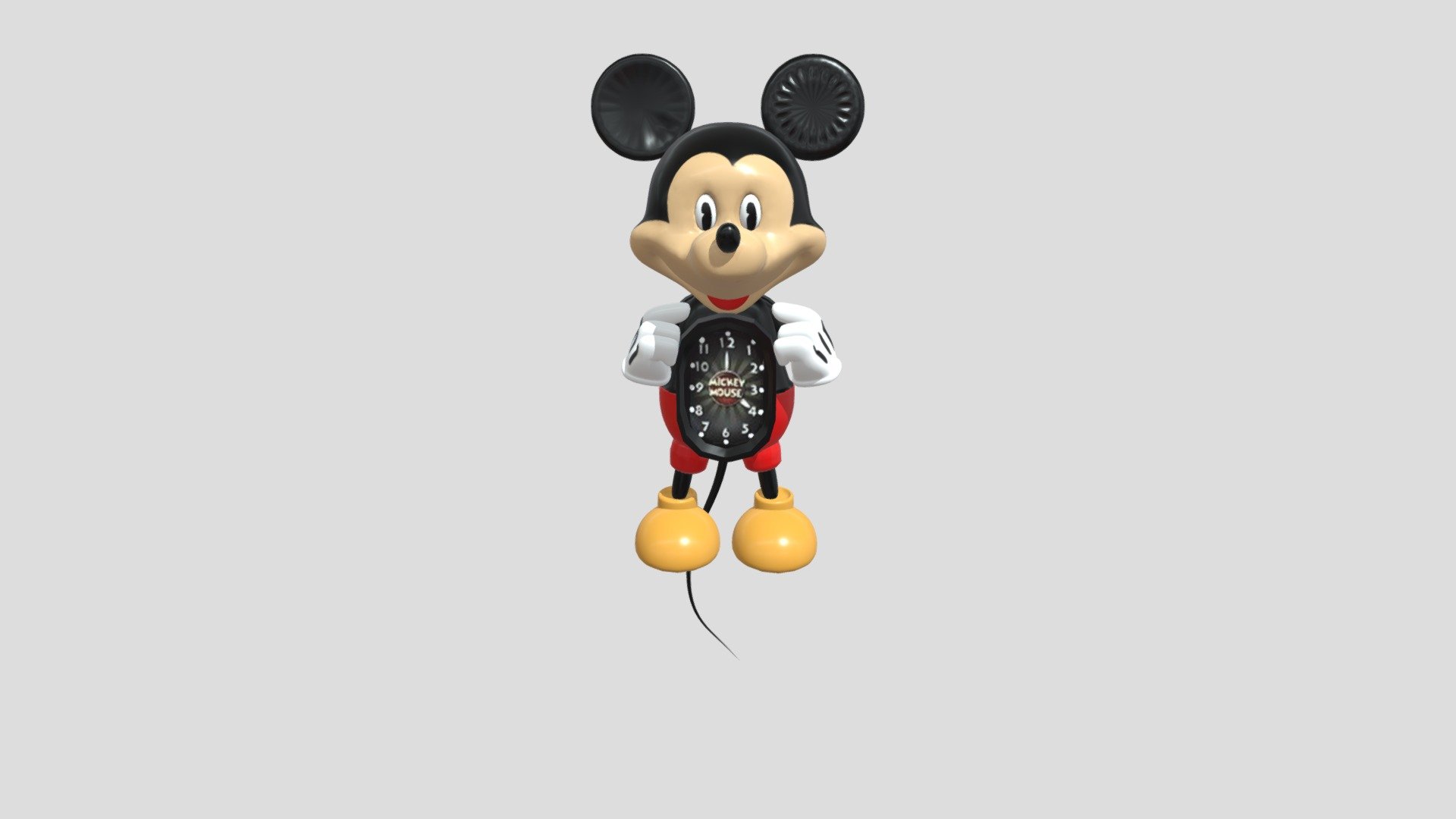 mickey - 3D model by AKITA9191 [3bd8804] - Sketchfab