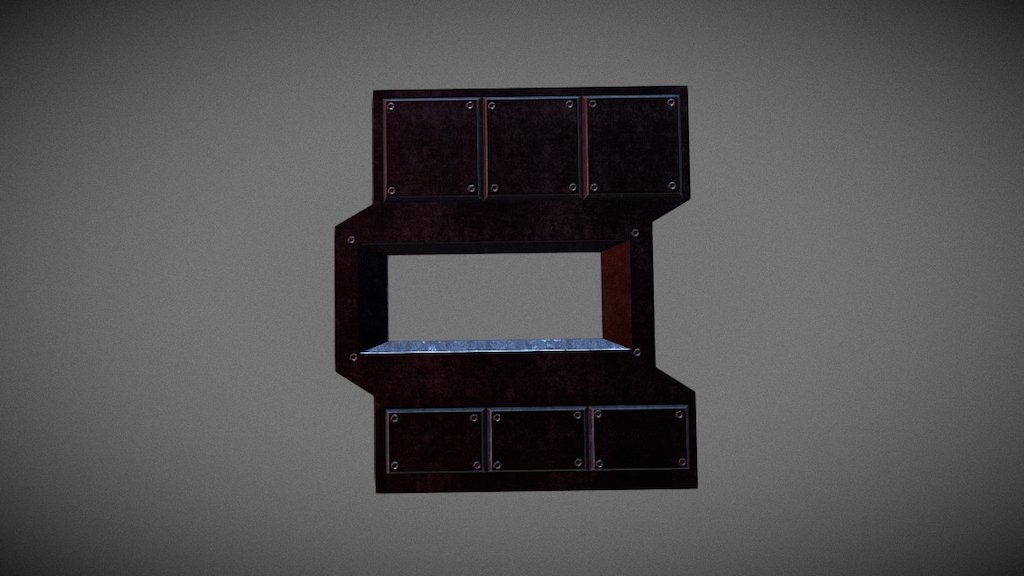 Metal Door - 3D model by Alan Hernandez (@archryo) [3bddb58] - Sketchfab