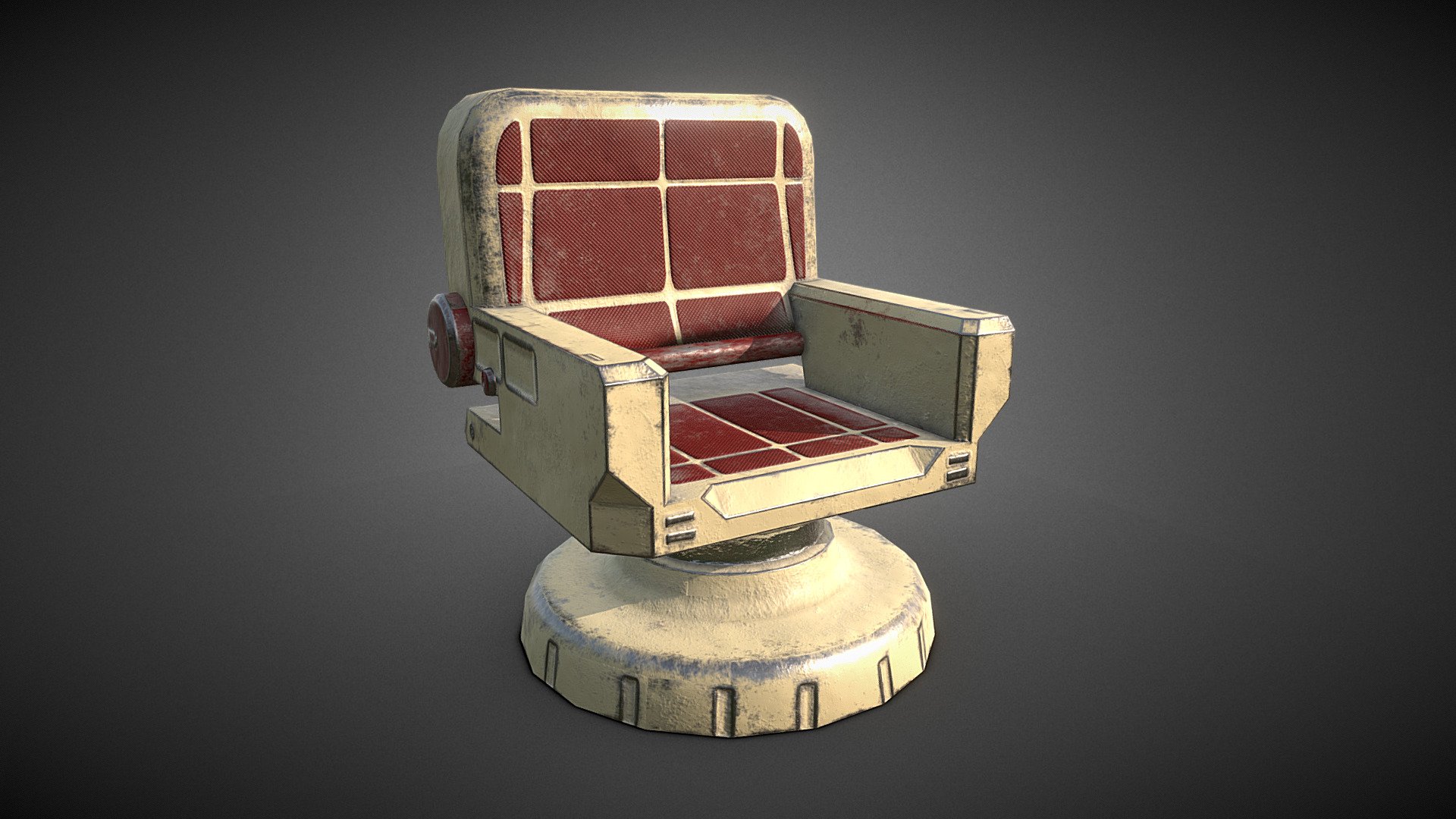 Sci-fi space chair - Buy Royalty Free 3D model by Léonard_Doye ...