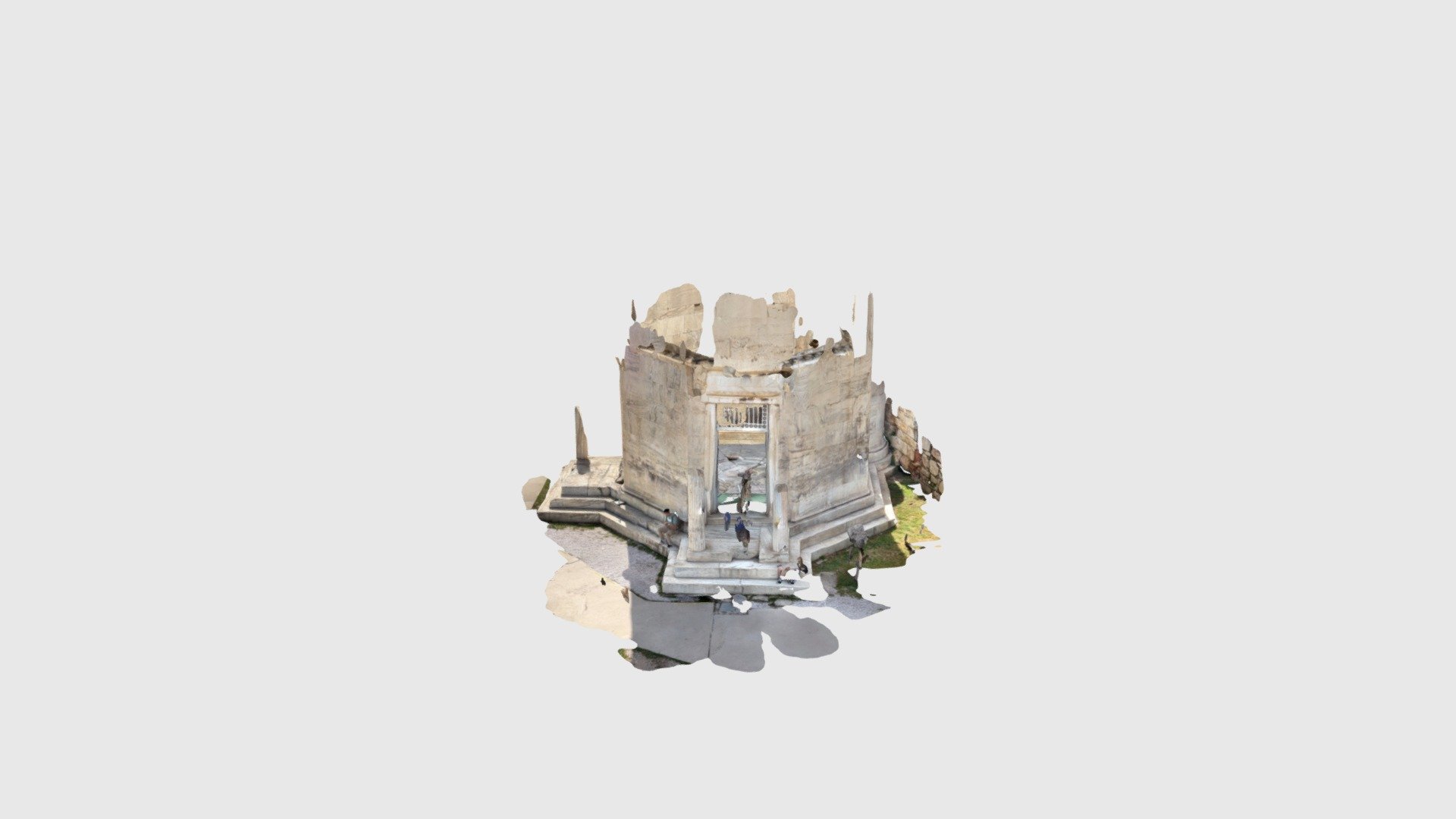 Athens - Roman Agora - Download Free 3D model by Crazymaverickdc ...