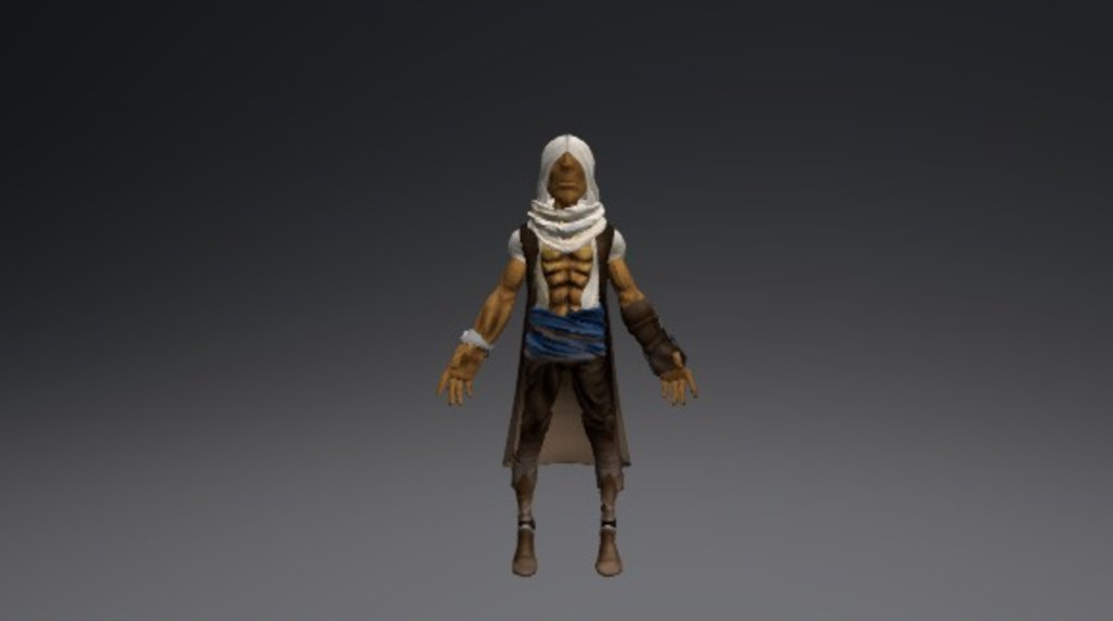 Desert Nomad - 3D model by ljwartist [3bdeeeb] - Sketchfab