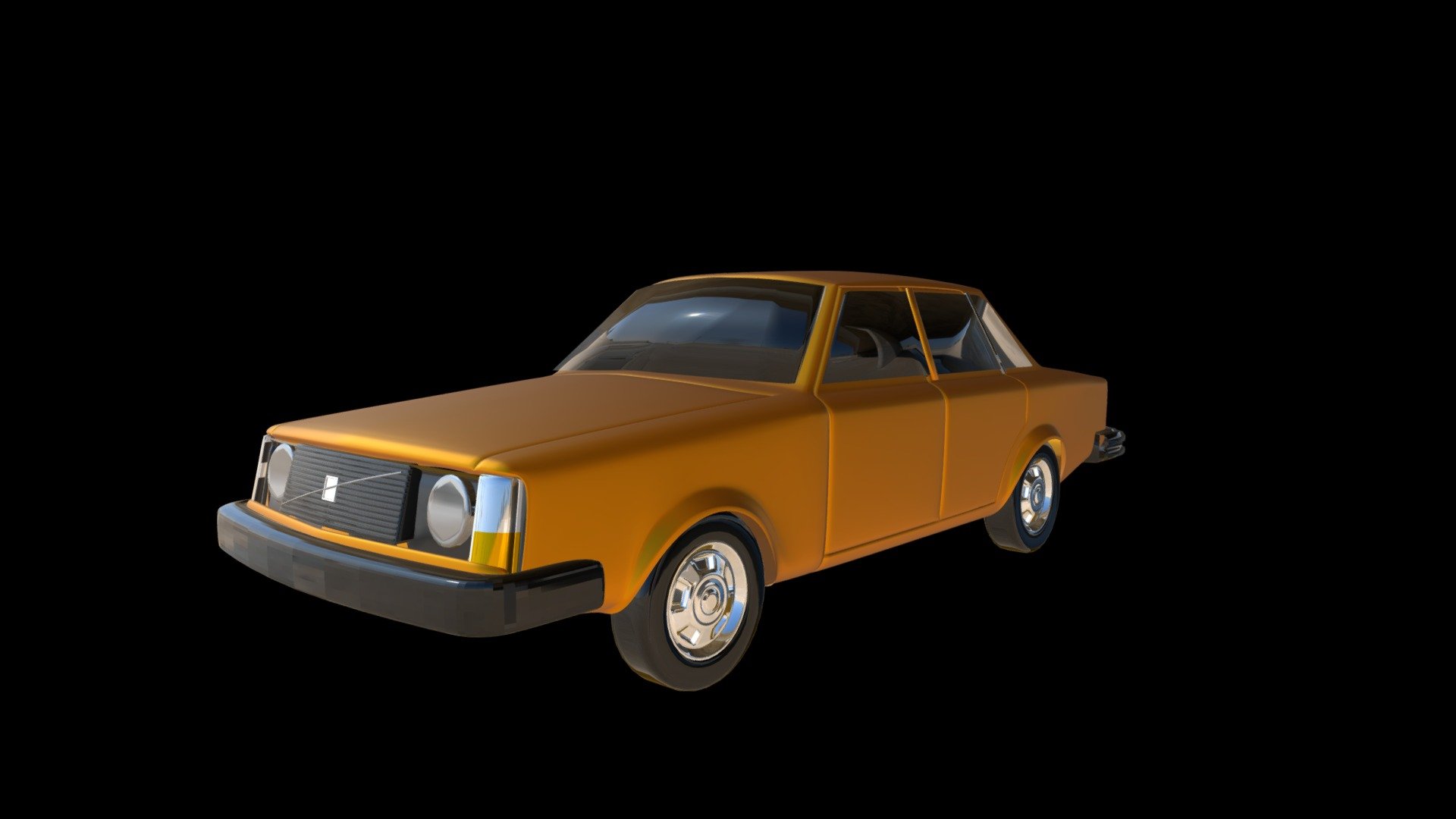 Volvo 240 Car by Marcus Rynningsjö - 3D model by Marcus Rynningsjö ...