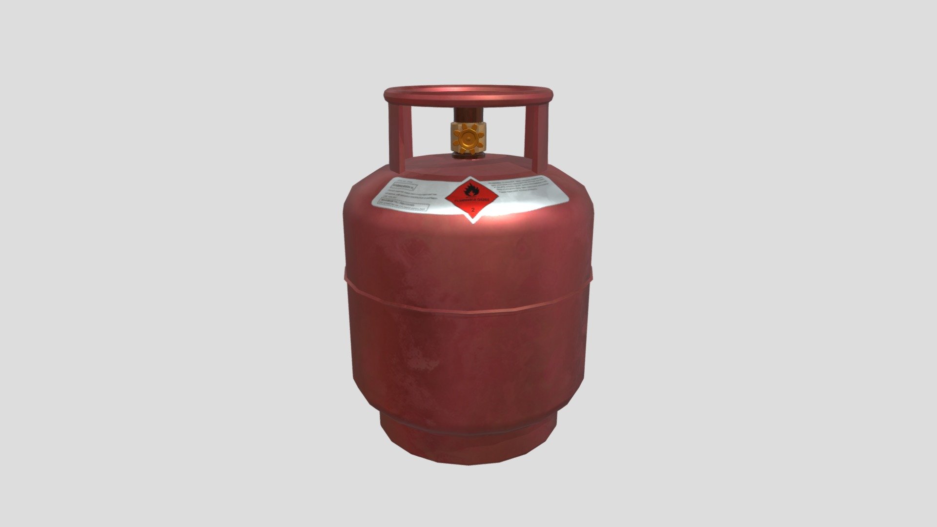 Gas Cylinder - Download Free 3D model by Sneege [3be00aa] - Sketchfab