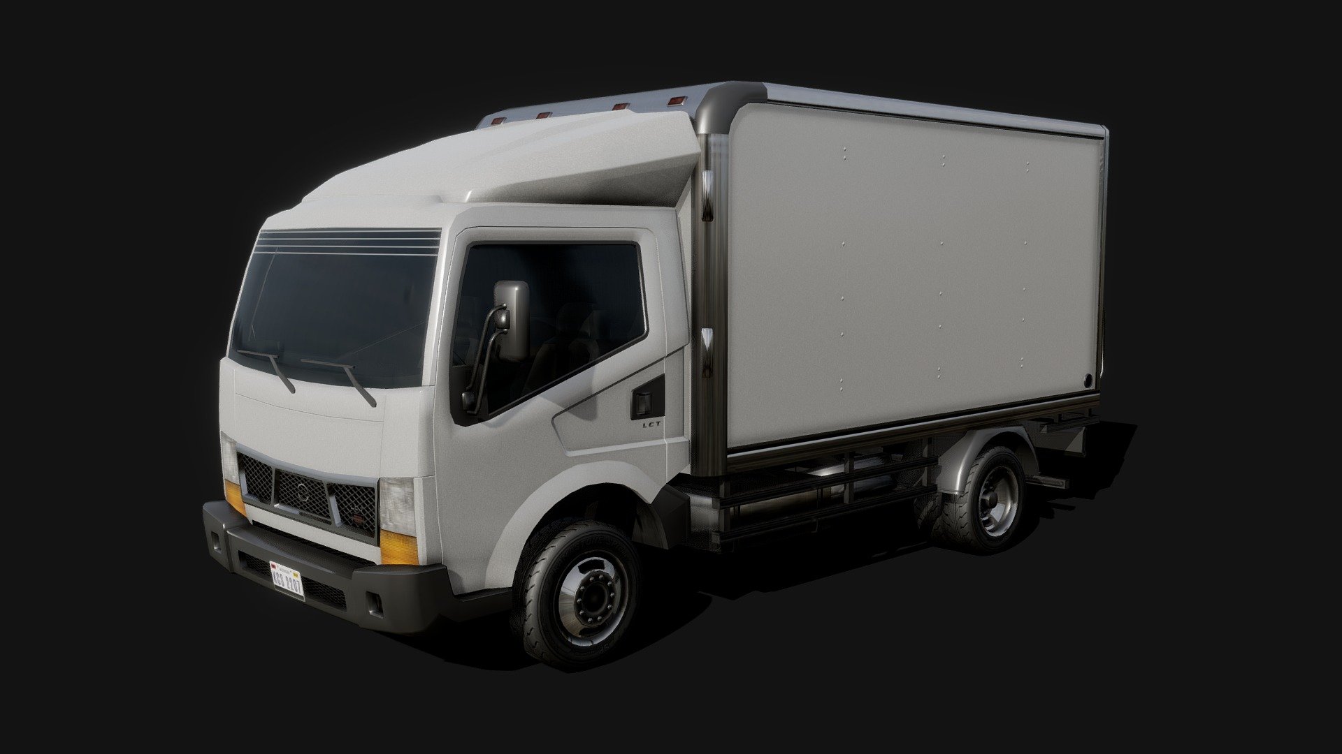 LCT 3000 '07- Low poly model - Download Free 3D model by Daniel ...