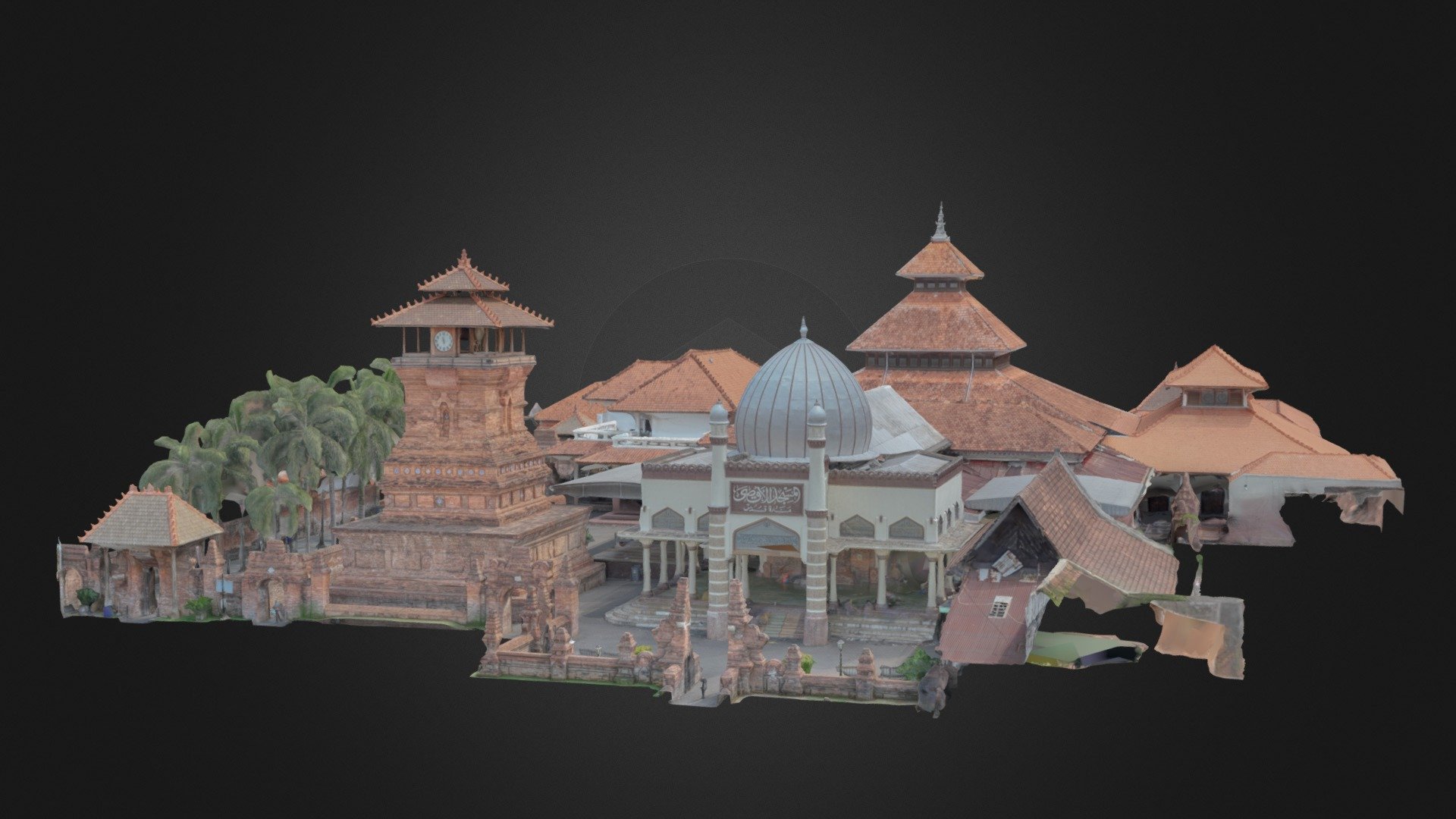 Menara Kudus Masjid Al-Aqsha - 3D model by fadilah a (@fadilaha ...